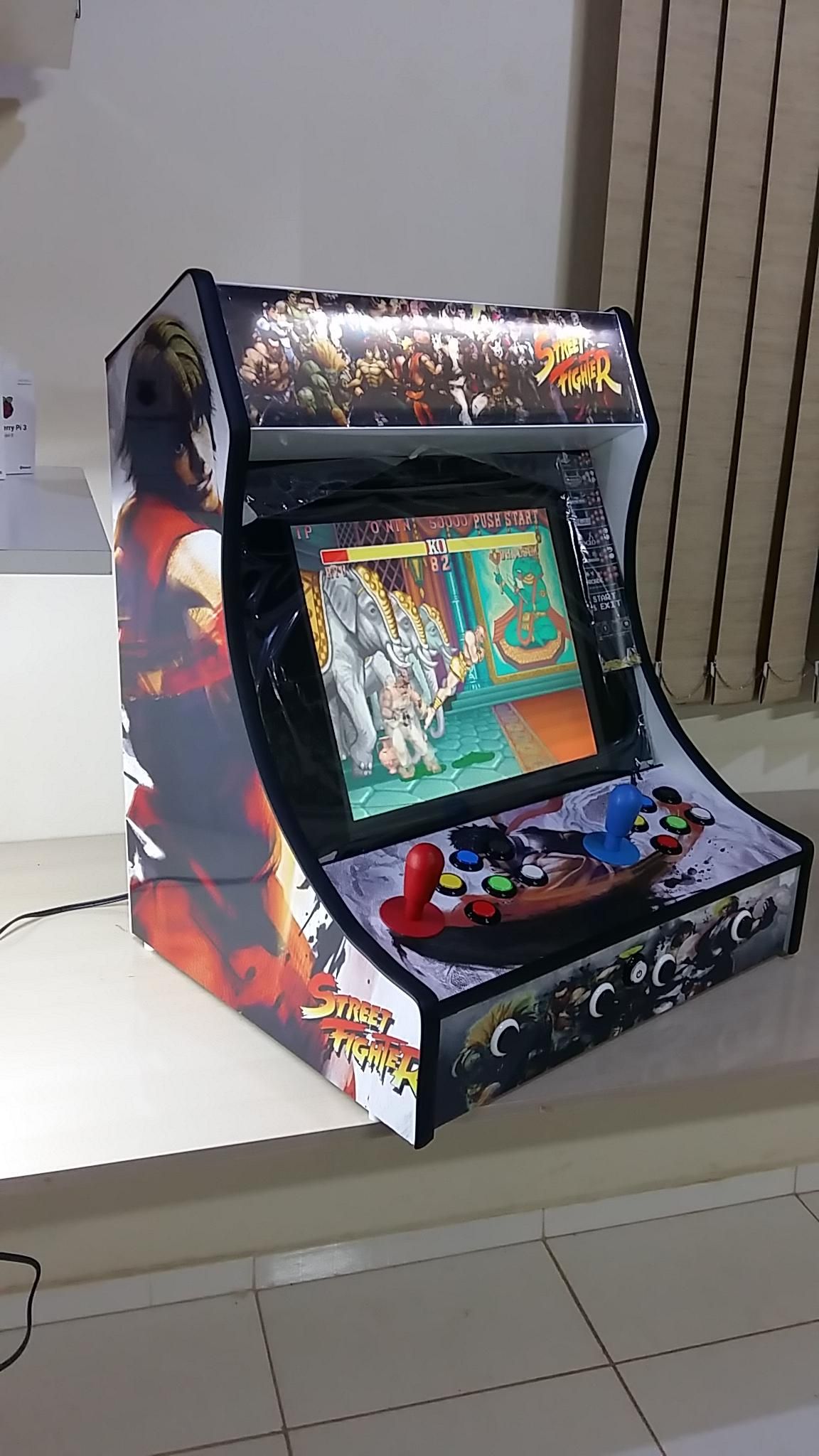 2-Player Bartop Arcade Machine (Powered by Pi) : 19 Steps (with ...