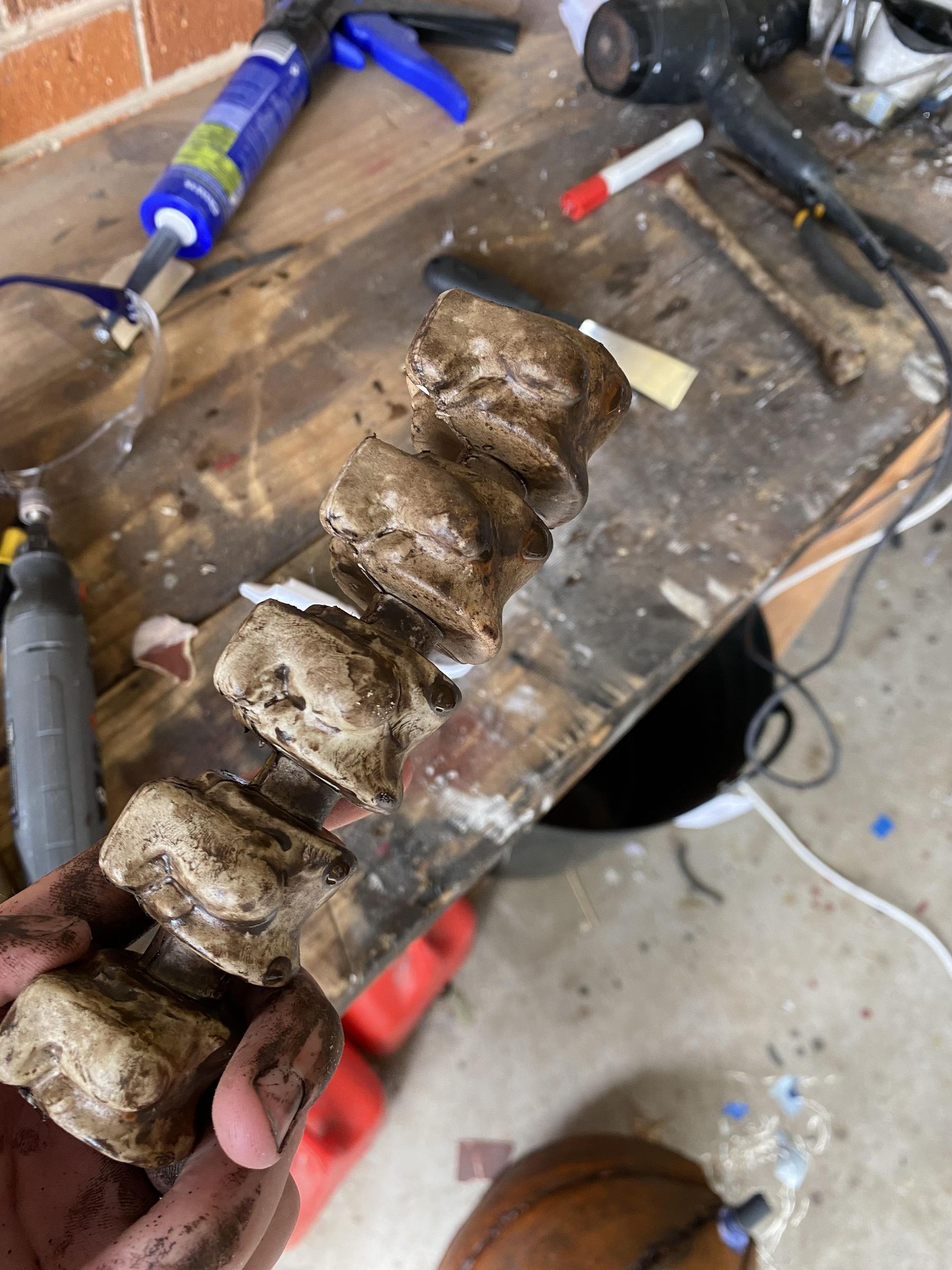 How to Turn a Dollar Store Skeleton Into a Realistic Prop Easily : 5 ...