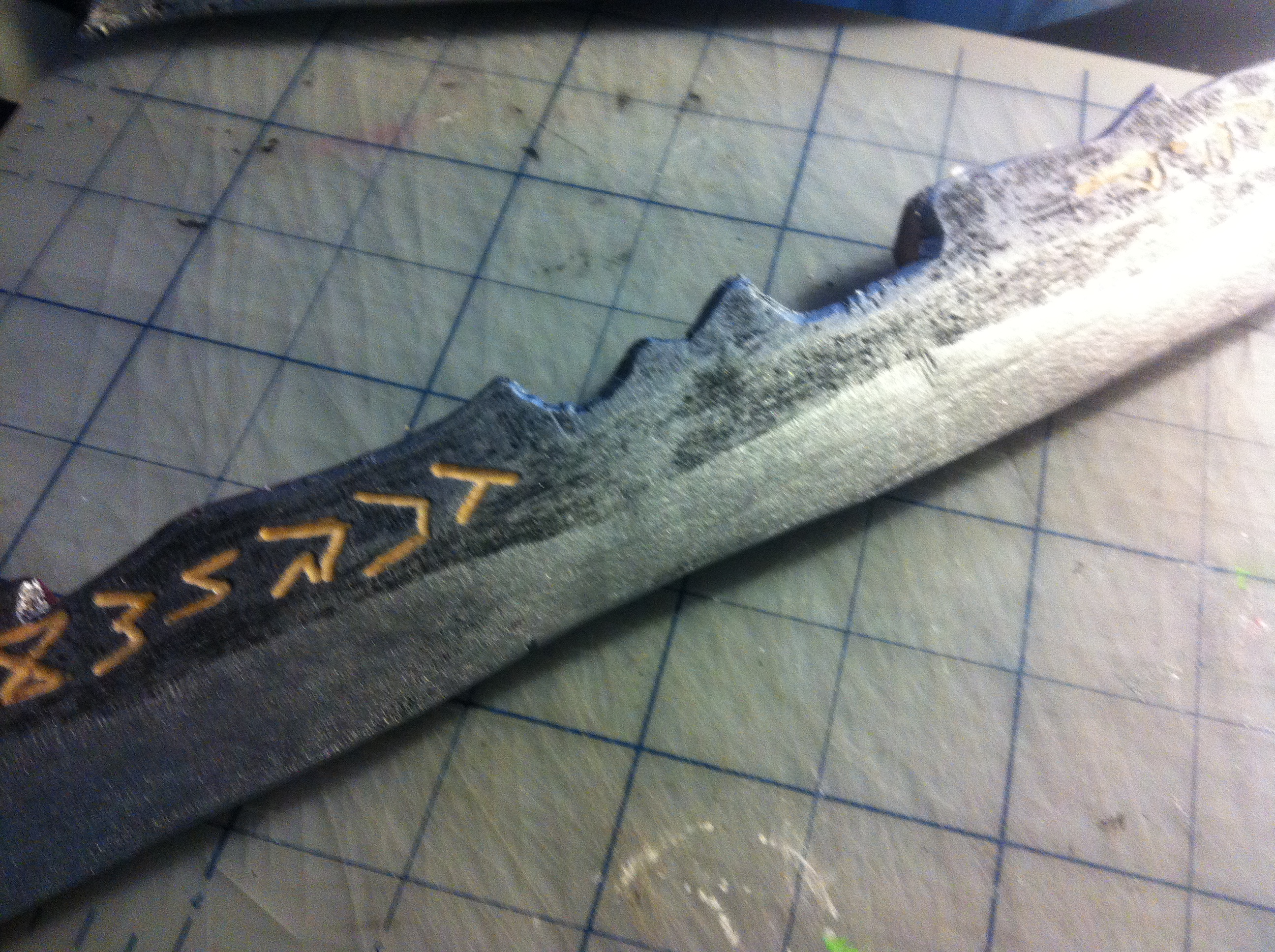 Making the Rune Blade : 10 Steps - Instructables