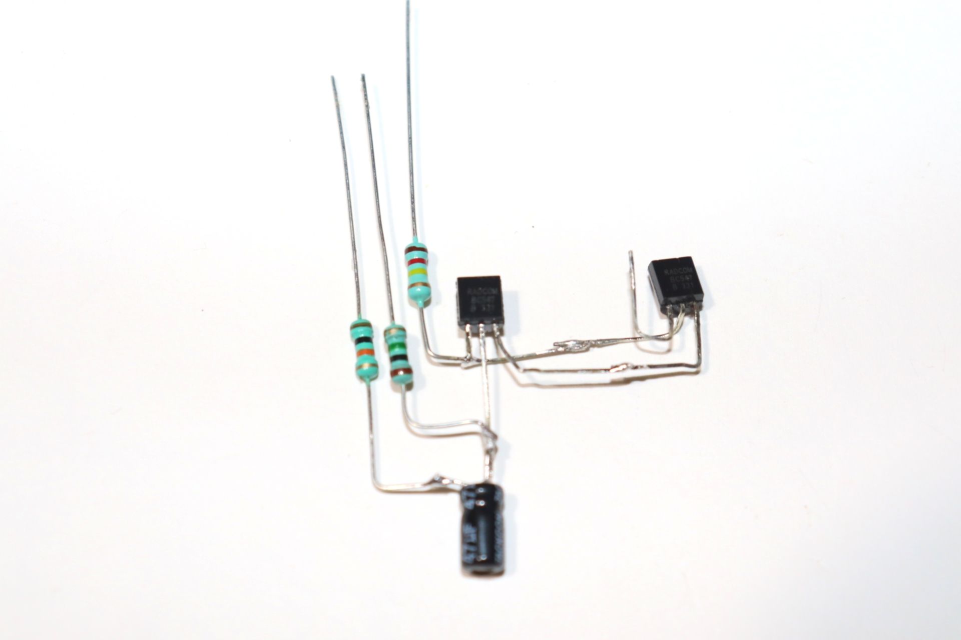 Clapping Switch With BC547 Transistor : 14 Steps - Instructables