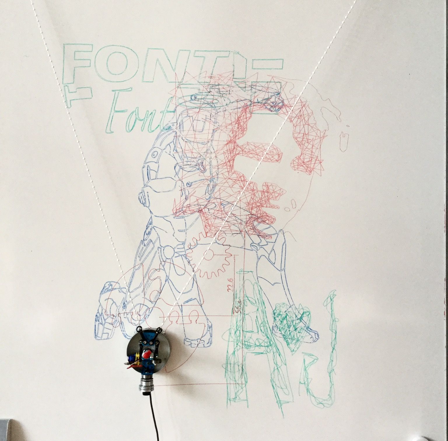 ARDUINO_ POLAR V PLOTTER : 8 Steps (with Pictures) - Instructables
