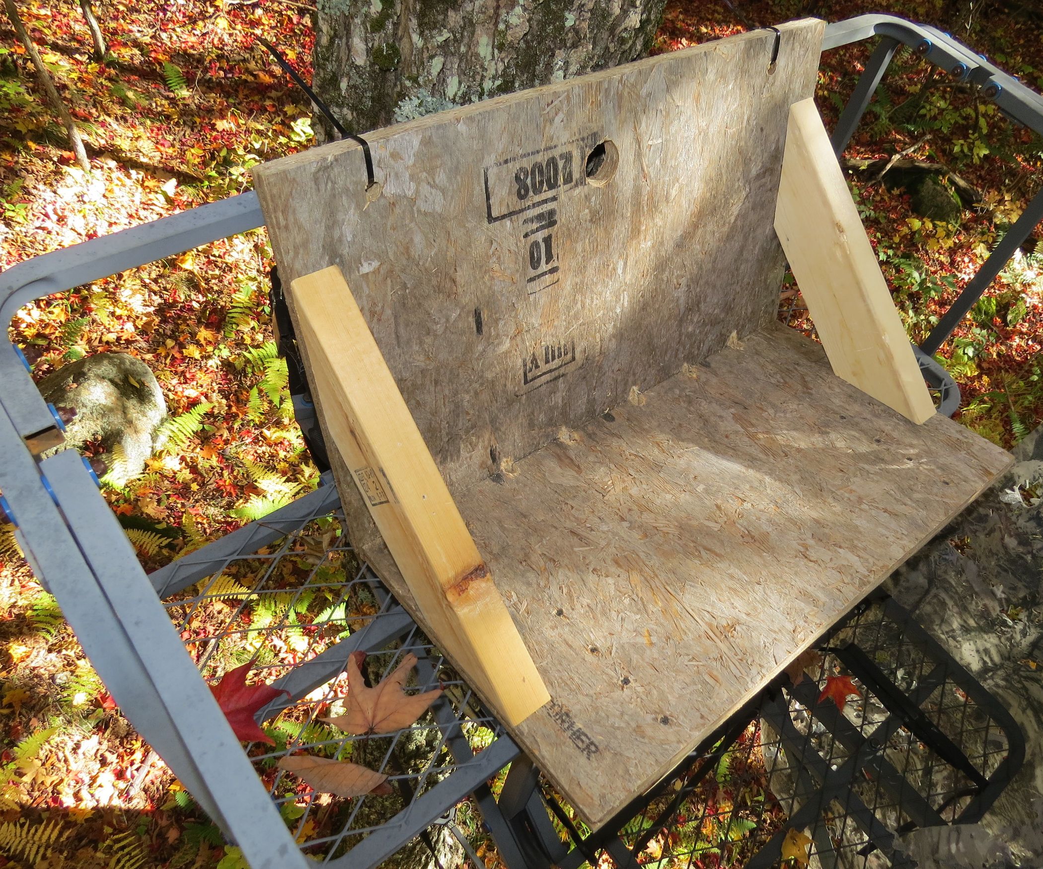 Reclined Tree Stand Seat : 5 Steps (with Pictures) - Instructables