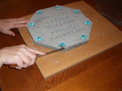 In Loving Memory - Garden Memorial Stones : 8 Steps (with Pictures ...