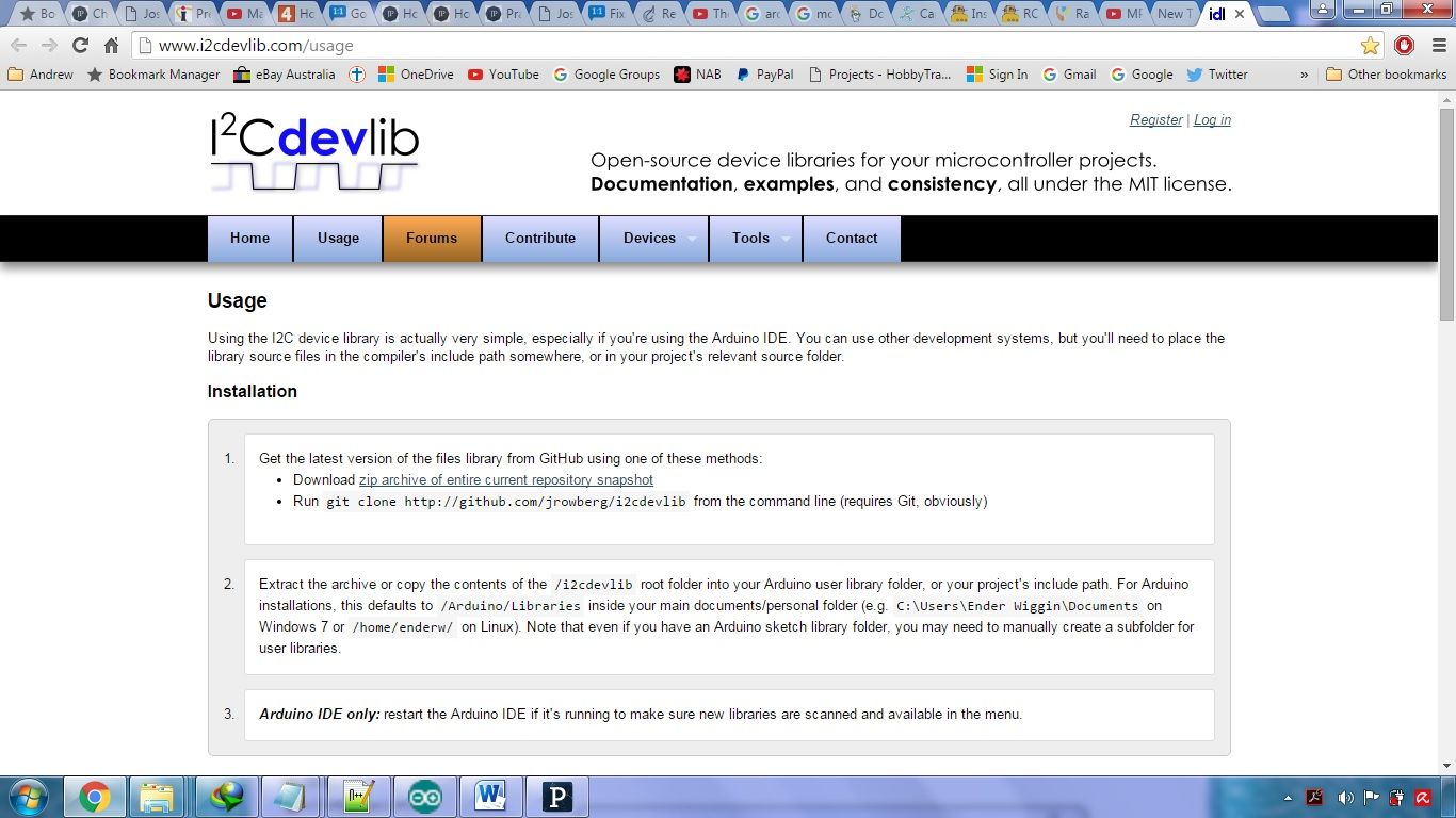 MPU6050: Arduino 6 Axis Accelerometer + Gyro - GY 521 Test & 3D ...