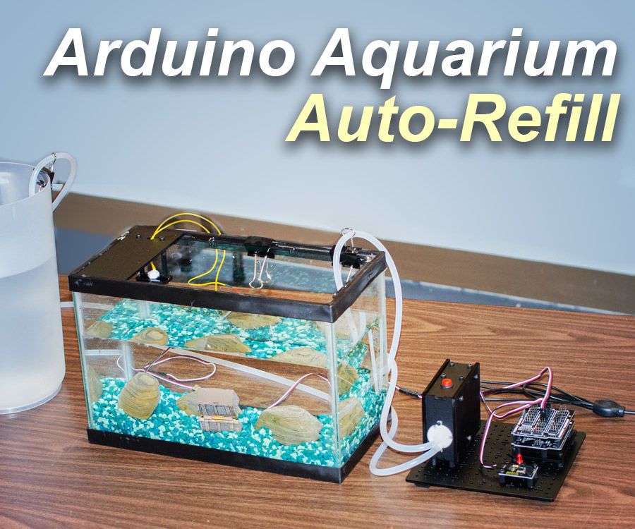 arduino based aquarium fertilizer auto doser DIY Project to Discover ...