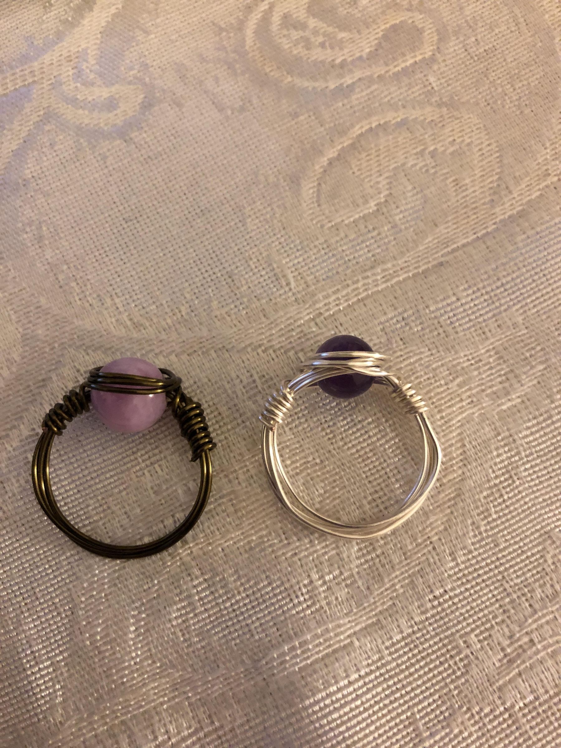 How to Make a Simple Wire Wrapped Ring : 11 Steps (with Pictures ...