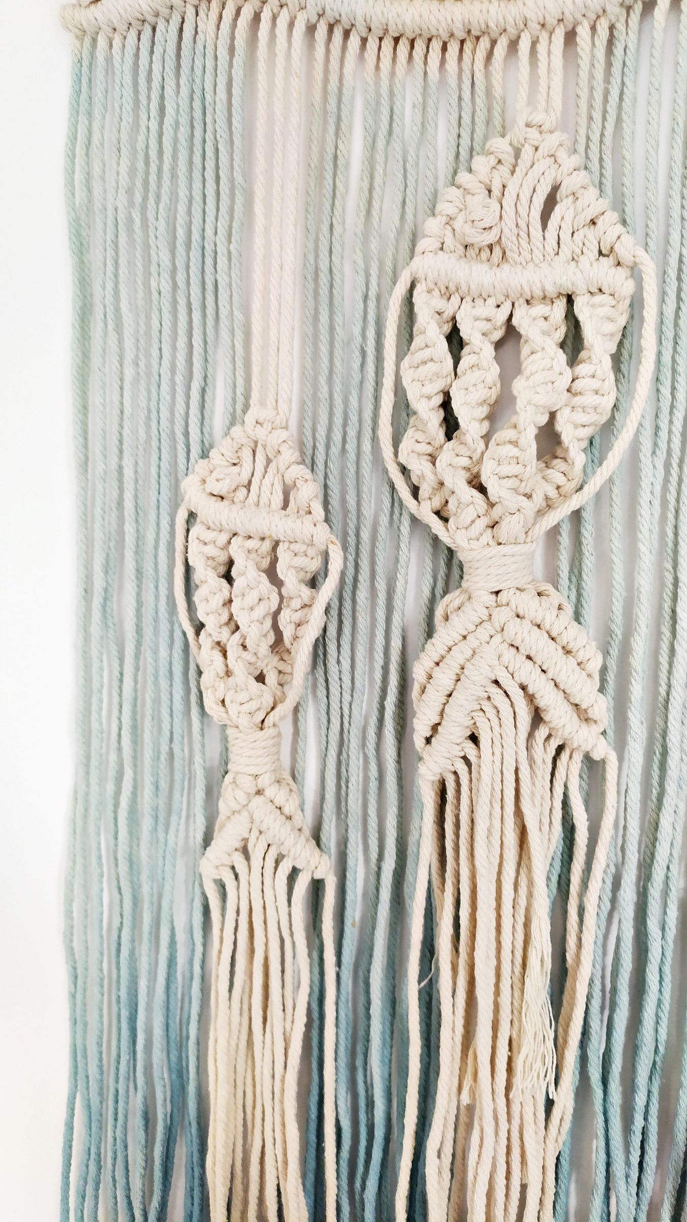 Macrame Fish Wall Hanging Made From Rope Scraps : 15 Steps (with ...