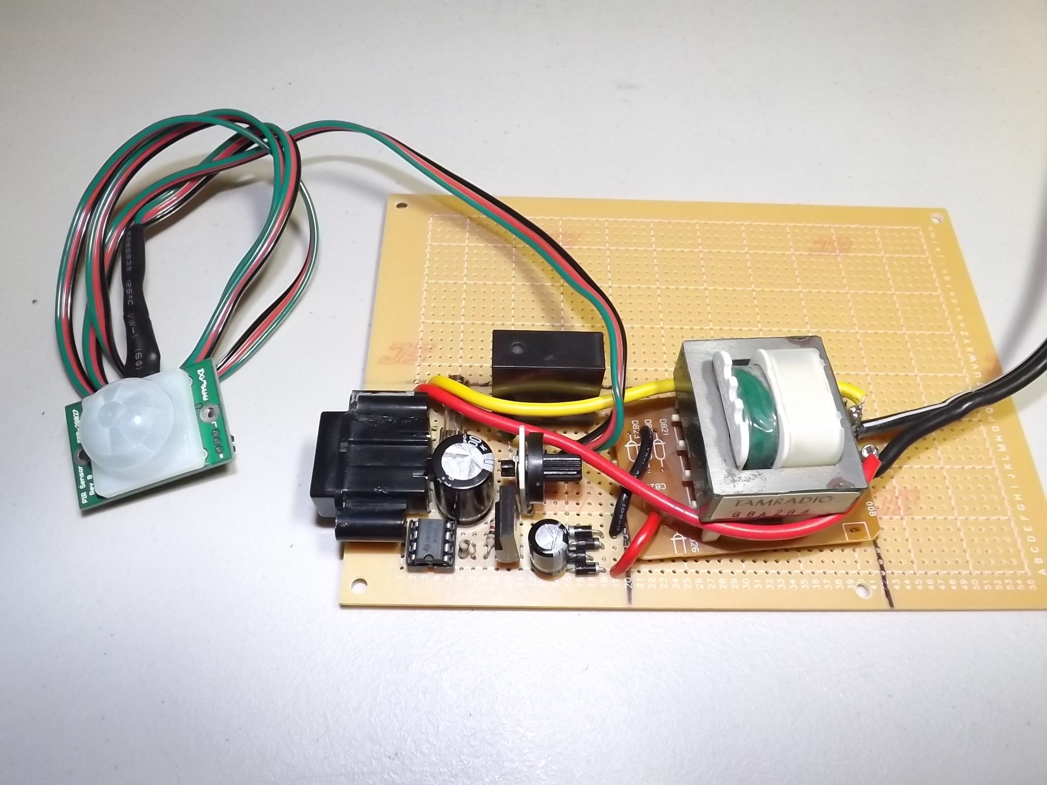 Motion Activated AC Switch : 8 Steps (with Pictures) - Instructables