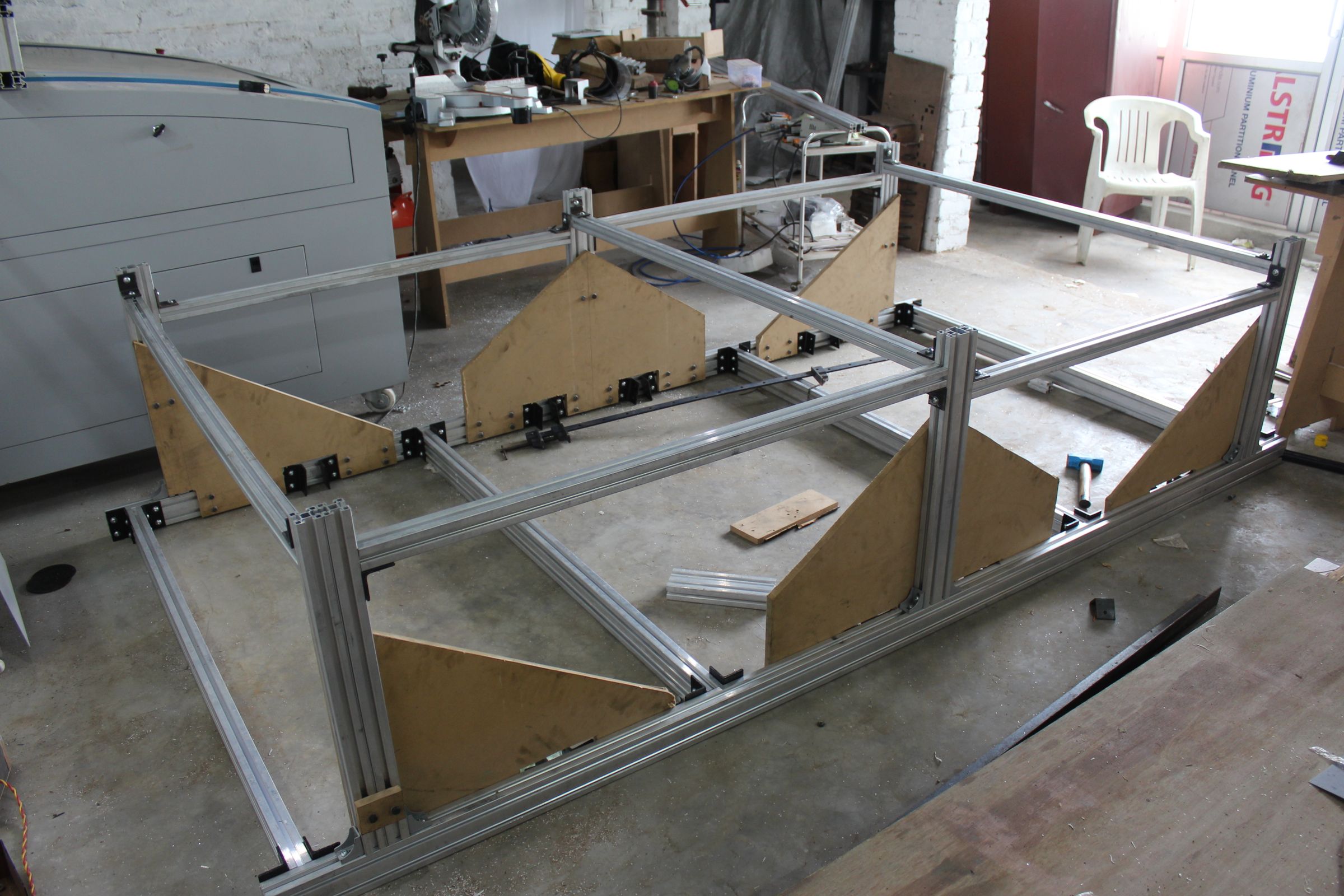 DIY CNC Router Build (large Format 5x10ft, Rack and Pinion) : 12 Steps ...
