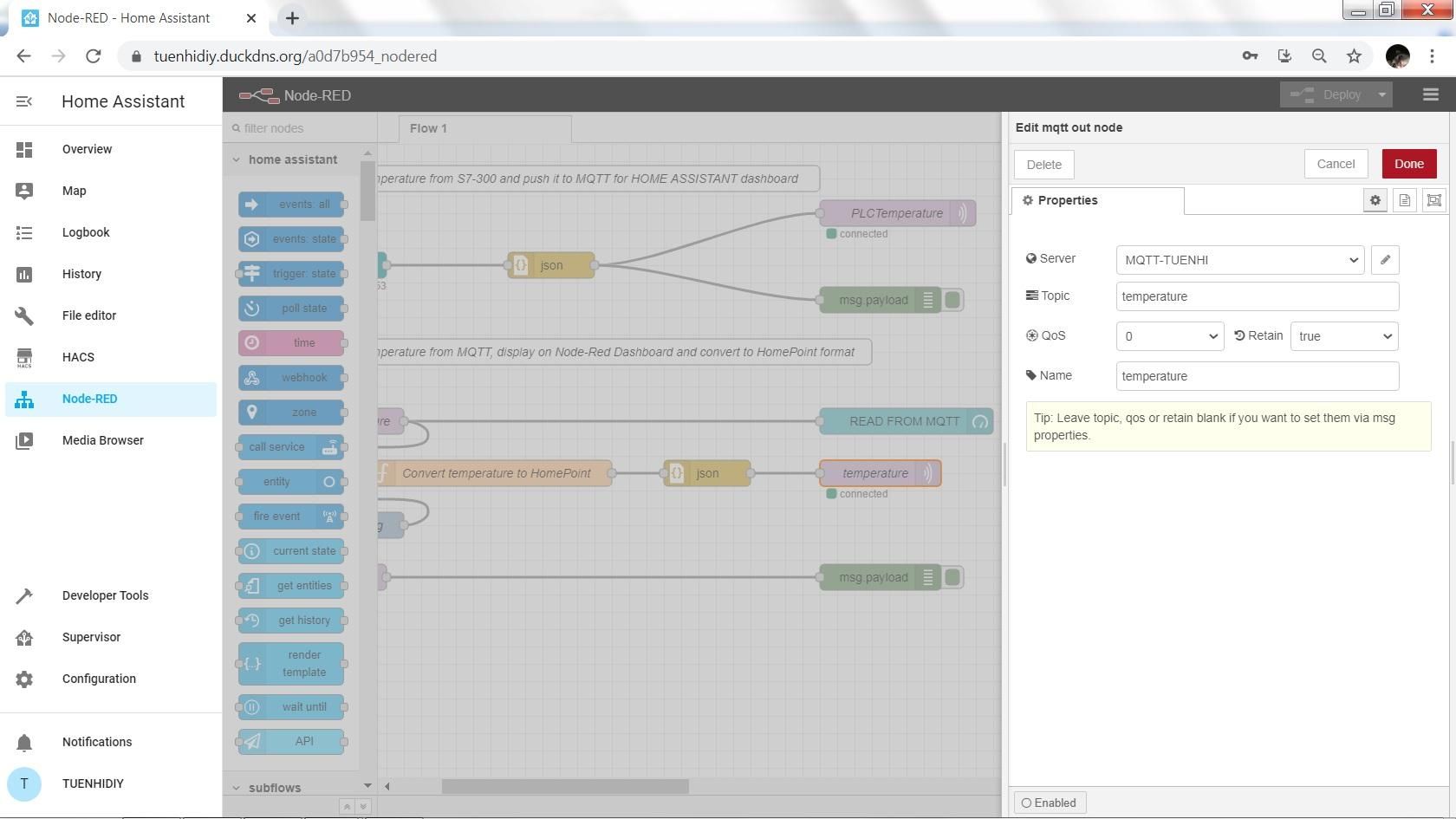 Home Assistant & Industrial Automation System : 14 Steps (with Pictures ...