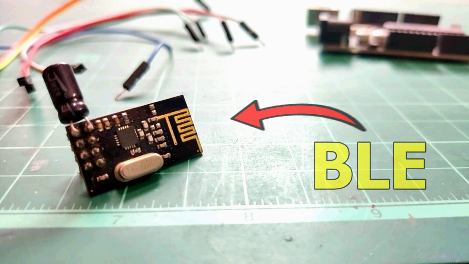 NRF24L01 As Bluetooth Low Energy | Send Data to Mobile Using NRF24L01 ...