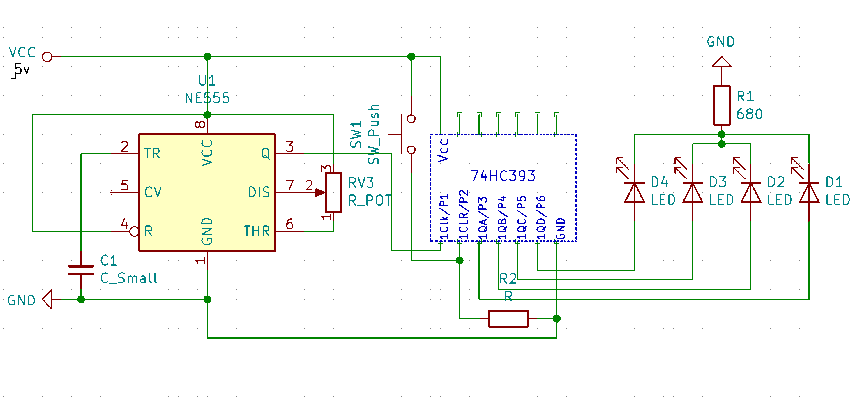 74HC393 Binary Counter : 4 Steps - Instructables