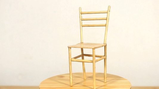 How to Make a Miniature Wooden Chair for Dollhouse : 11 Steps (with ...