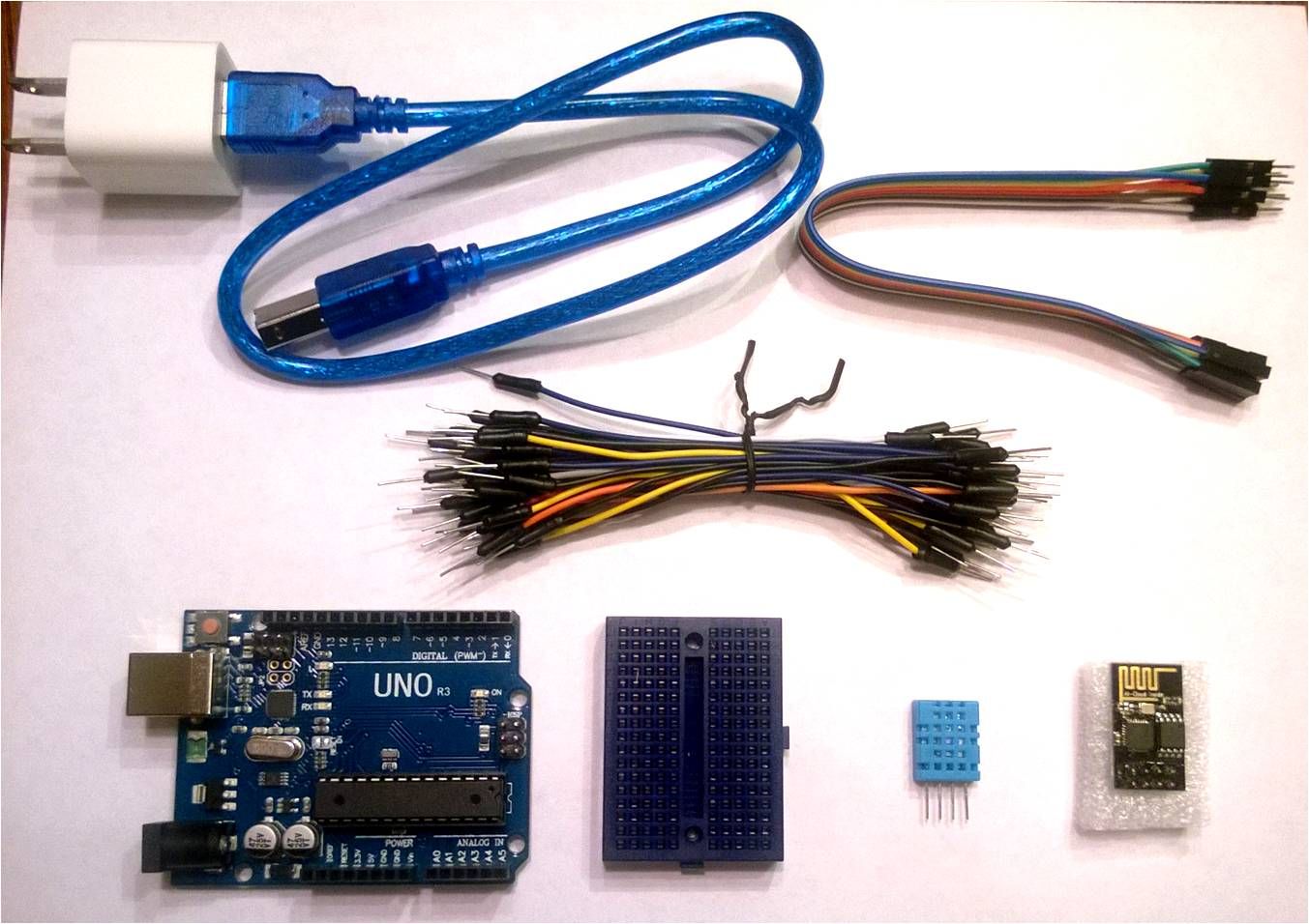 Wireless Temperature and Humidity Monitor With ESP8266 : 5 Steps (with ...