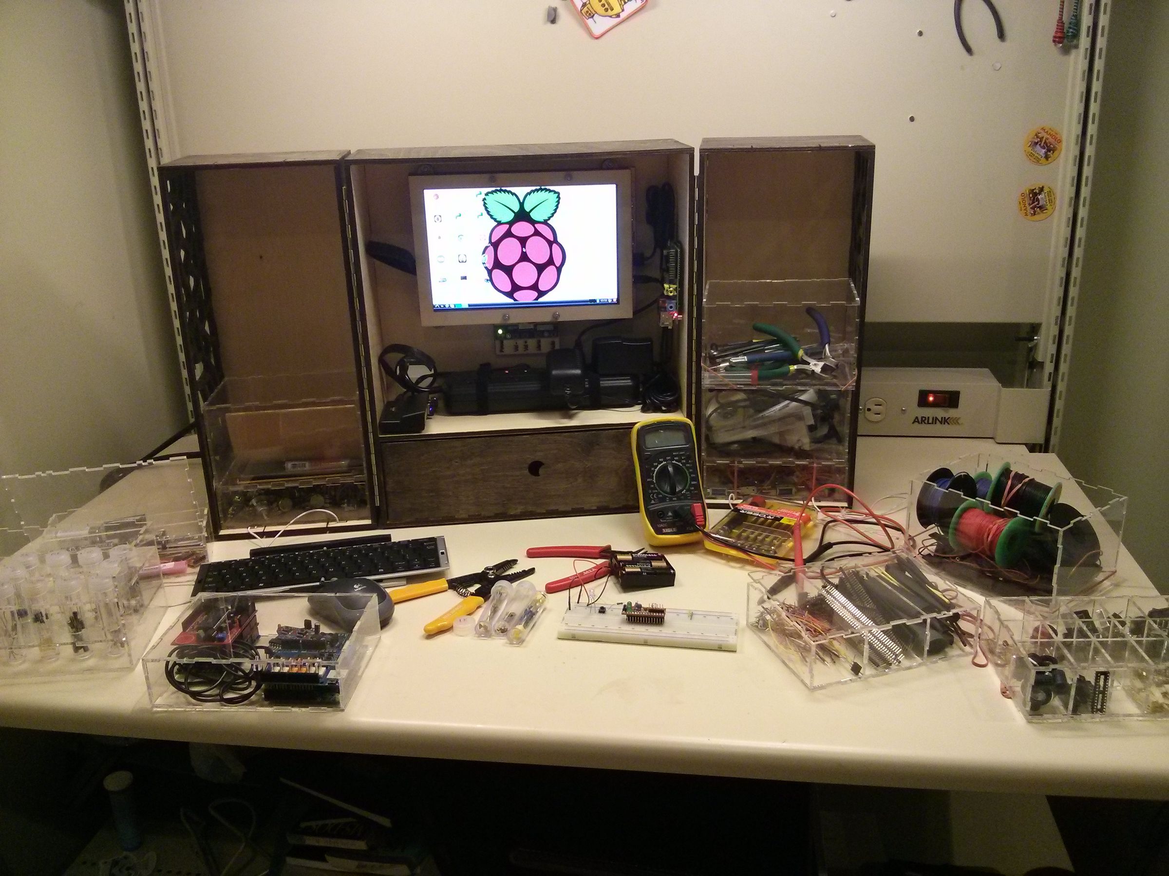 The Triptych - a Portable Arduino Workshop : 13 Steps (with Pictures ...