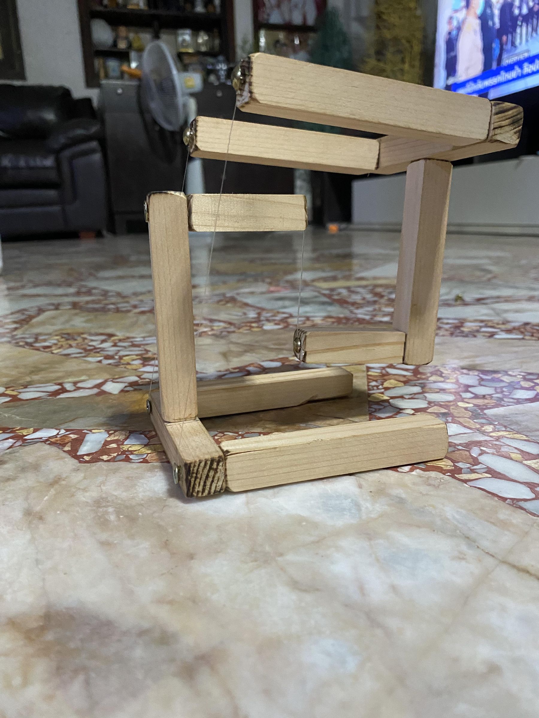 Scraps and Physics of a Tensegrity Structure : 12 Steps - Instructables