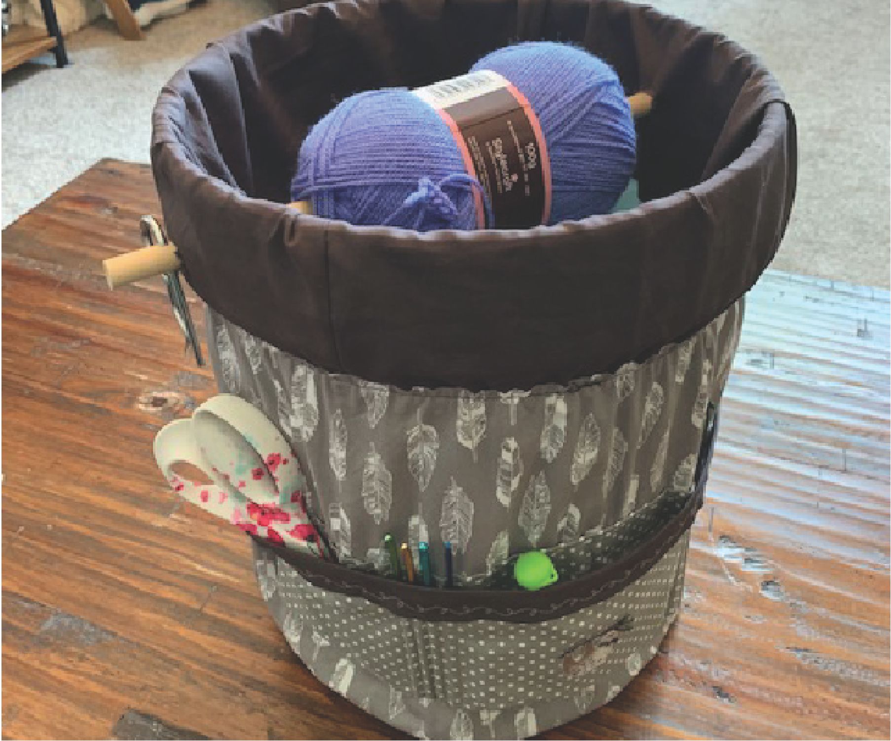 Crochet Caddy : 6 Steps (with Pictures) - Instructables