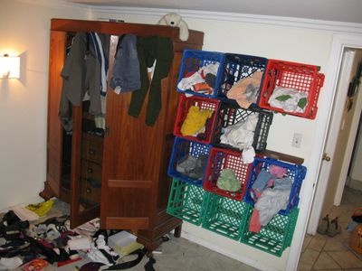 Milk Crate Clothing Storage : 3 Steps - Instructables