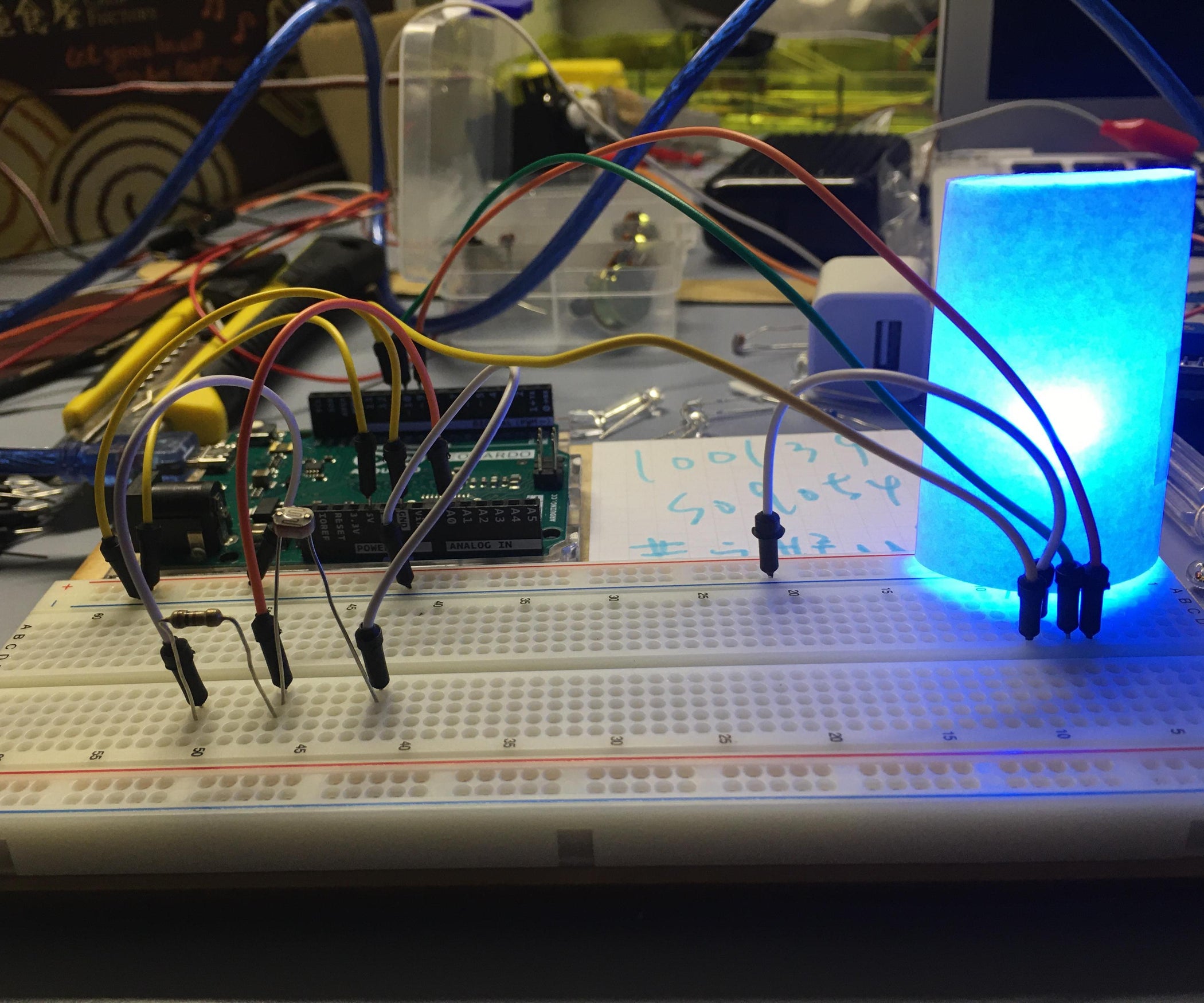 Mood Lamp By Arduino 3 Steps Instructables