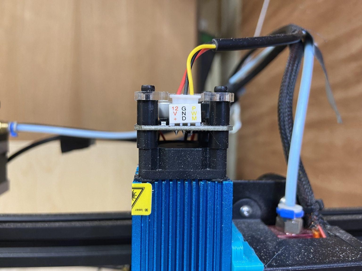 ADDING a 3-Wire Laser to a CR-10S 3D Printer : 18 Steps (with Pictures ...