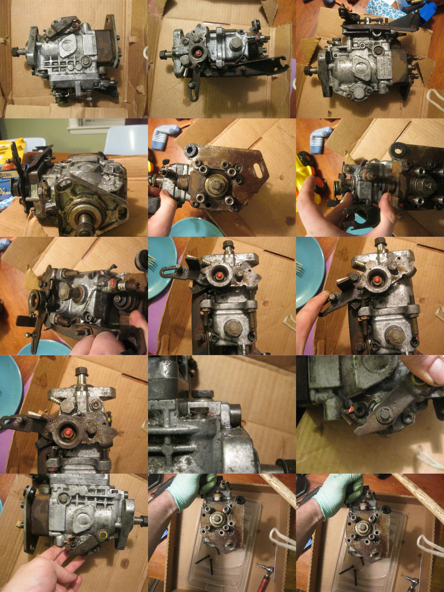 Replace a Mechanical Fuel Injection System on 1981 VW Rabbit Diesel ...
