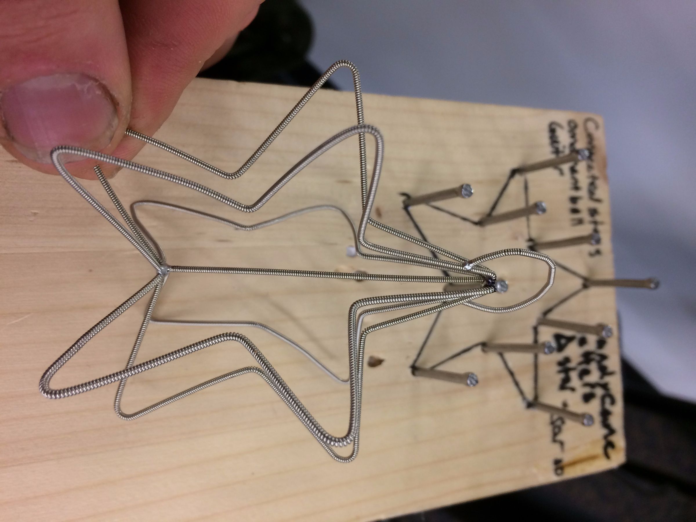 3D Guitar String Wireframe Cross : 6 Steps (with Pictures) - Instructables