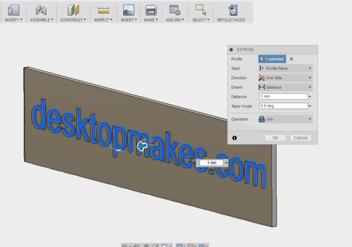 Wrap Text Around a Cylinder With Fusion 360 : 7 Steps (with Pictures ...