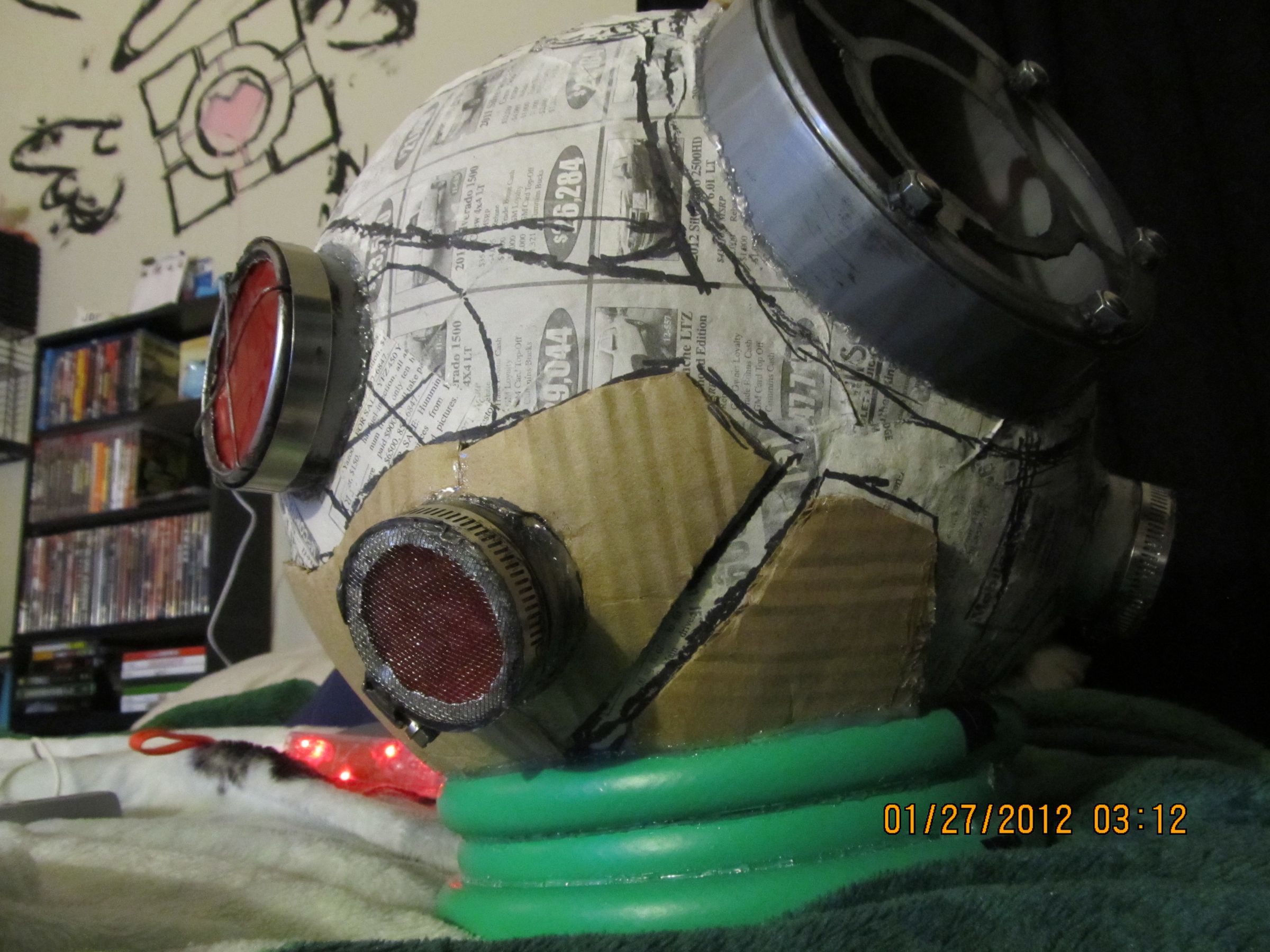 How To: Big Sister, Bioshock 2 Helmet/Lamp : 14 Steps (with Pictures ...
