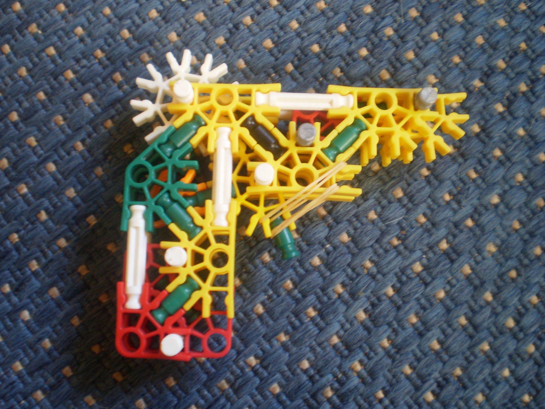 Knex Semi Auto Rubberband Gun : 7 Steps - Instructables