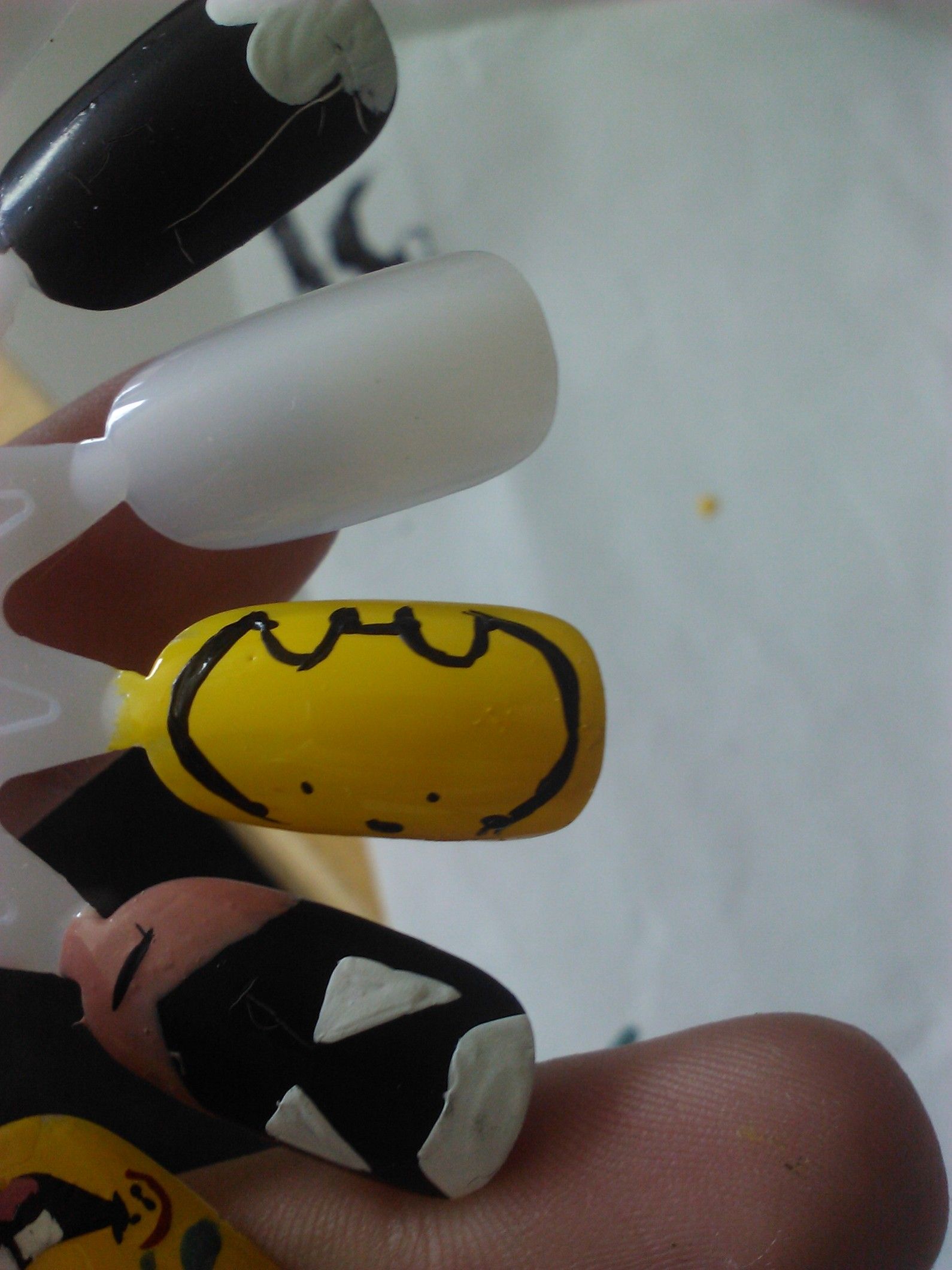 How to Create Batman Nail Art : 7 Steps - Instructables