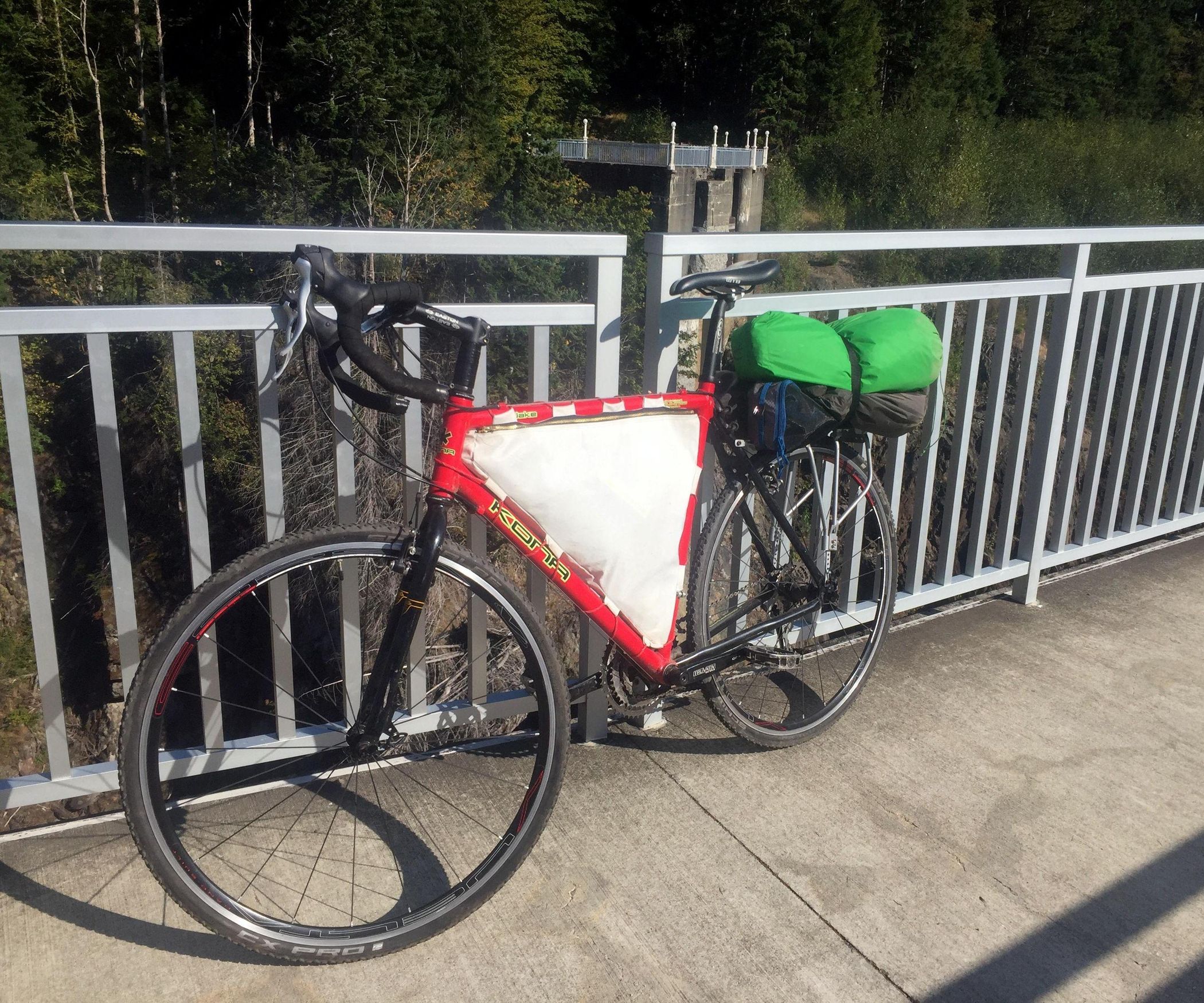 Bike Frame Bag From a Recycled Sail : 7 Steps (with Pictures ...