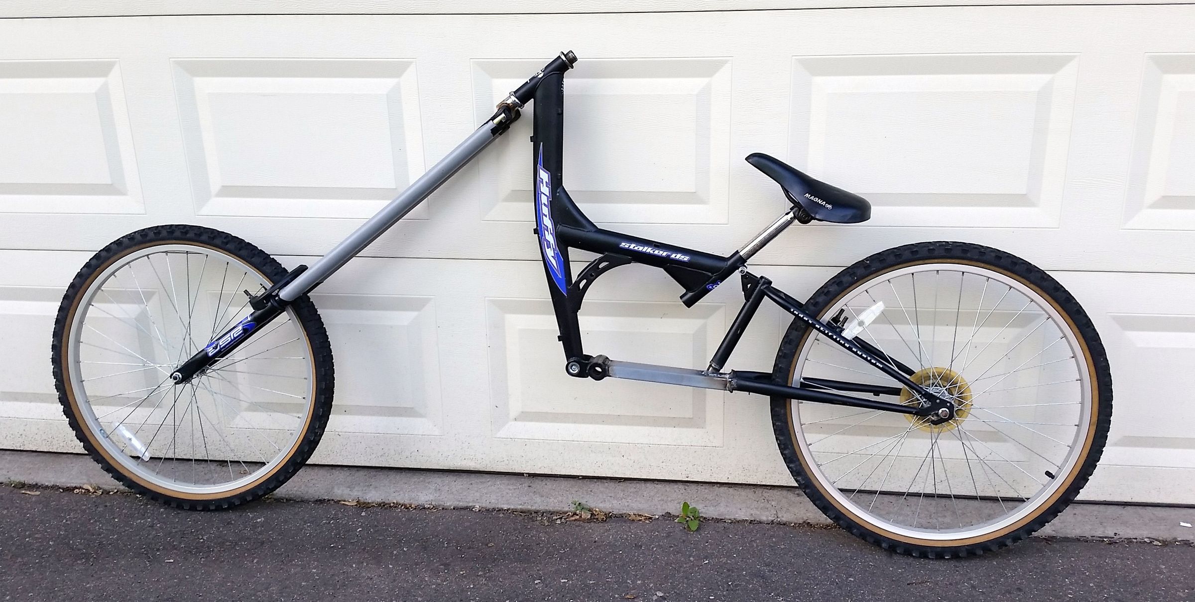 Transforming Bicycle! Tall Bike to Chopper Bike : 9 Steps (with ...