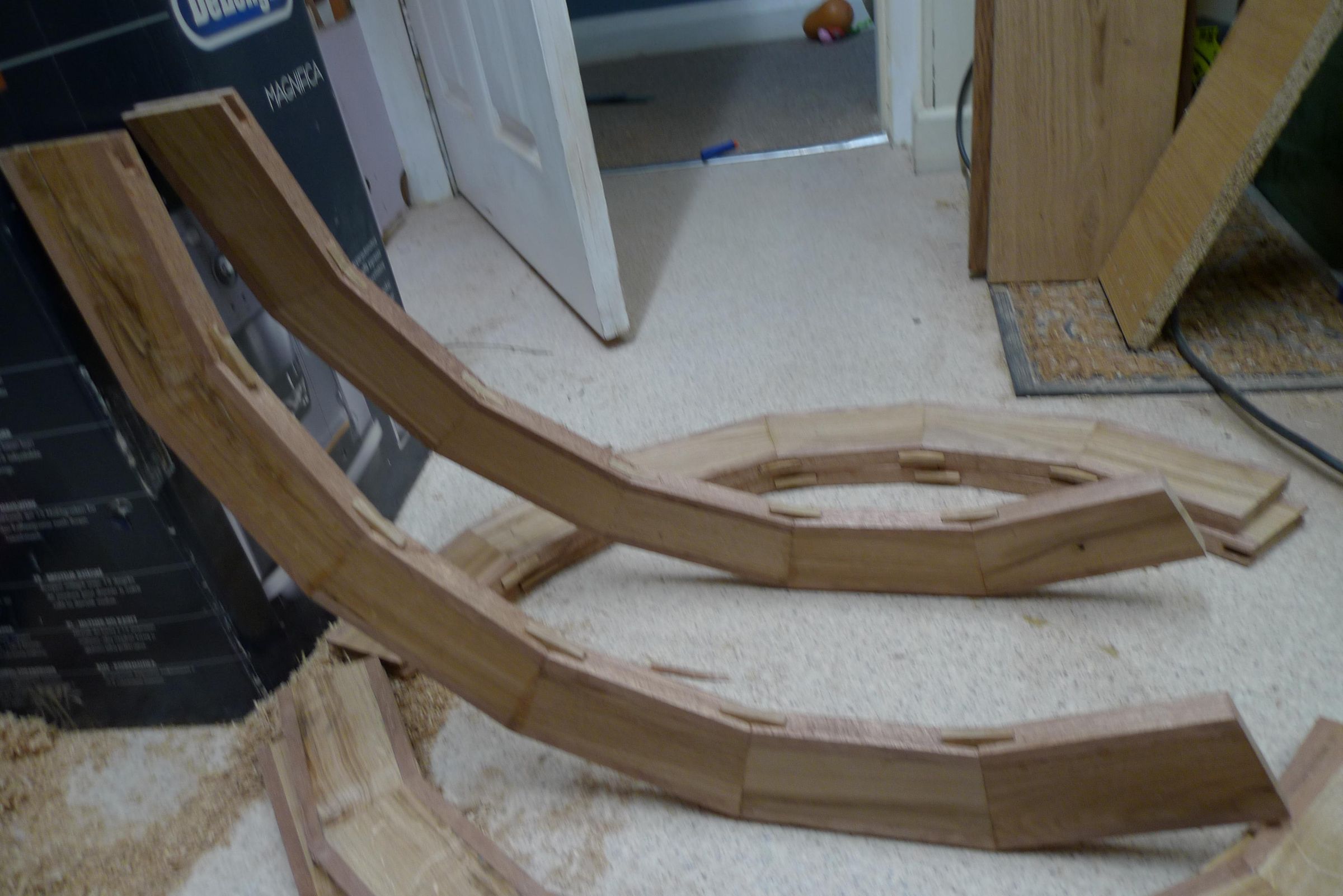 Faceted Curved Wooden Chair : 12 Steps (with Pictures) - Instructables