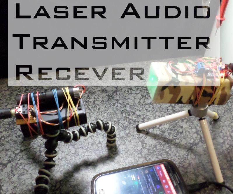 laser audio transmitter and receiver DIY Project to Discover - FindingDIY