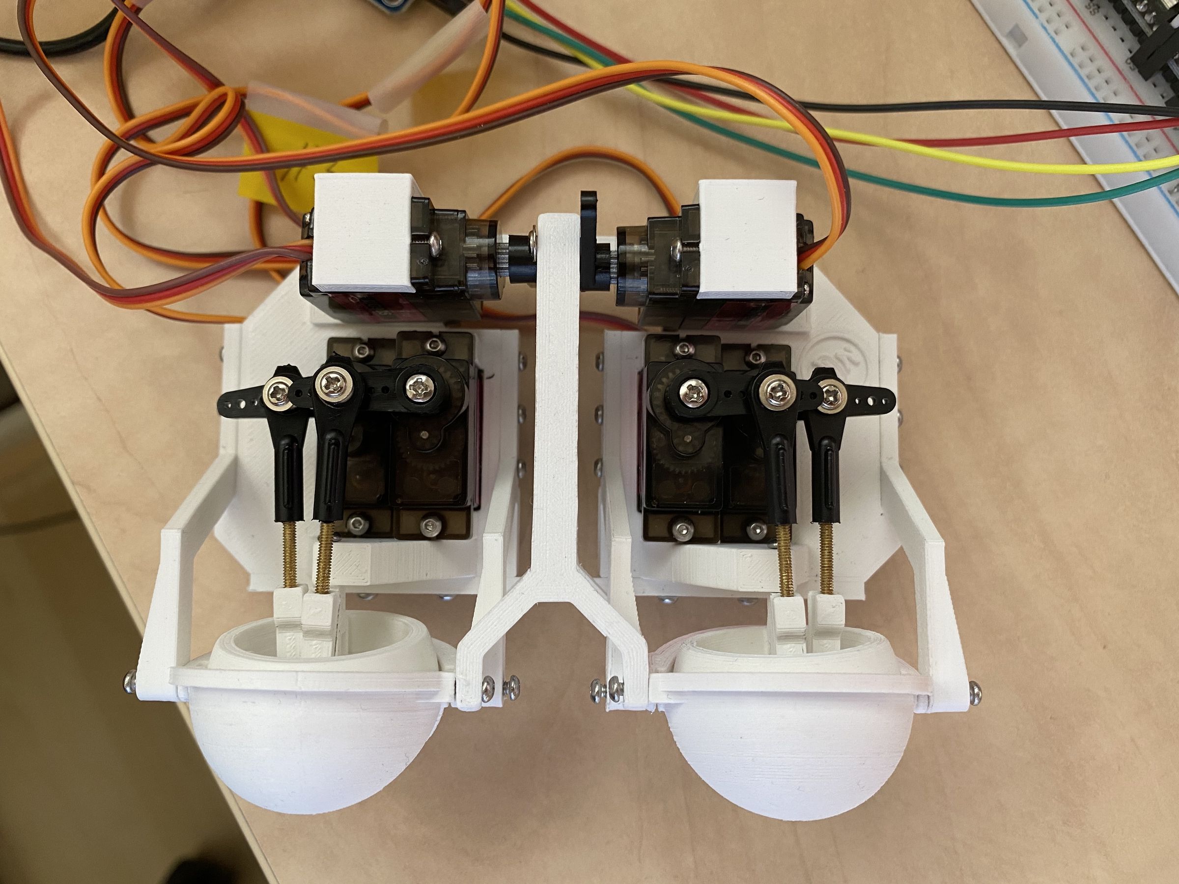 DIY Compact 3D Printed Animatronic Eye Mechanism : 4 Steps (with ...