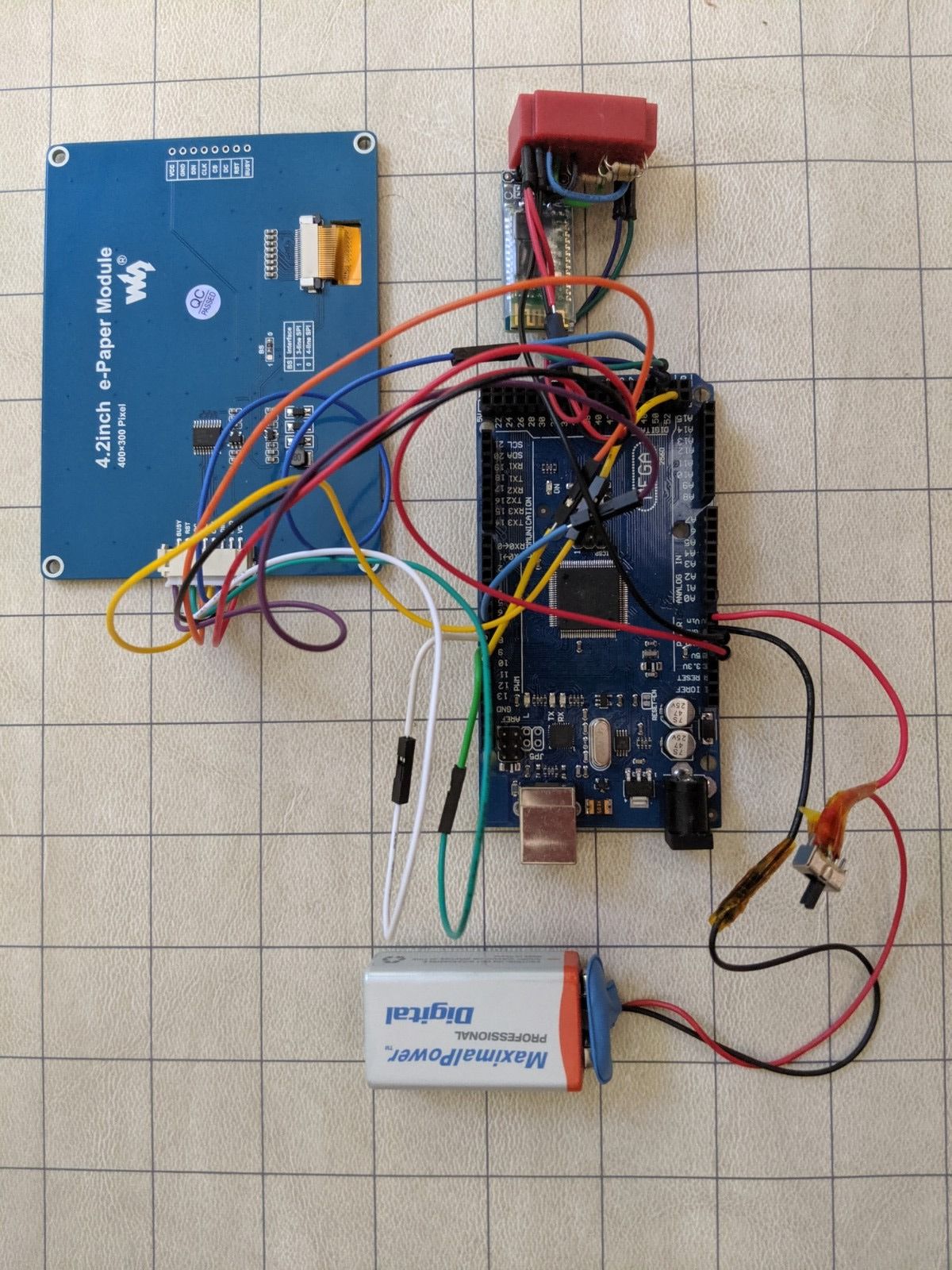 Dungeons and Dragons Hit Point Tracker With E-Ink Display : 3 Steps ...