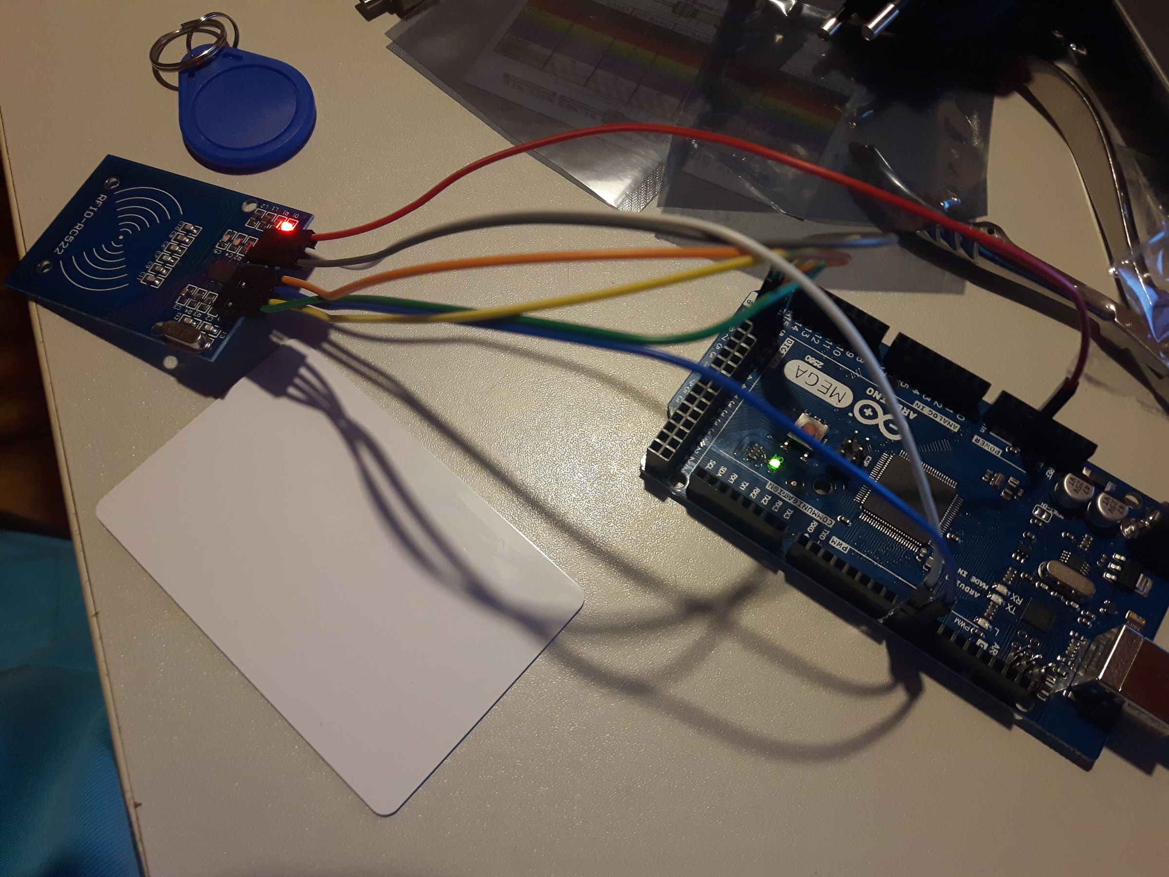 Interfacing RFID-RC522 With Arduino MEGA a Simple Sketch : 4 Steps ...