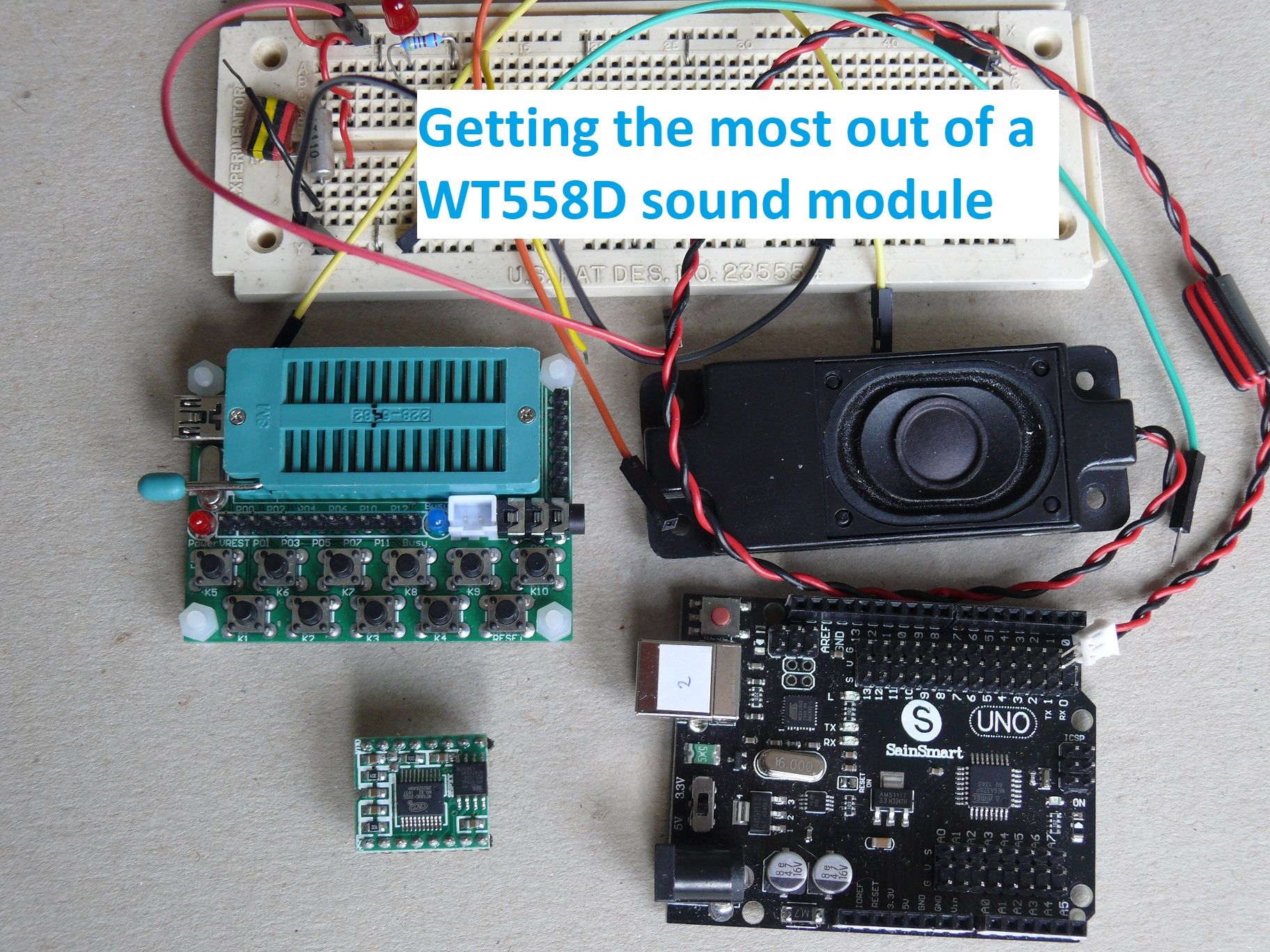 Getting the Most Out of a WT588D Sound Module : 3 Steps (with Pictures ...