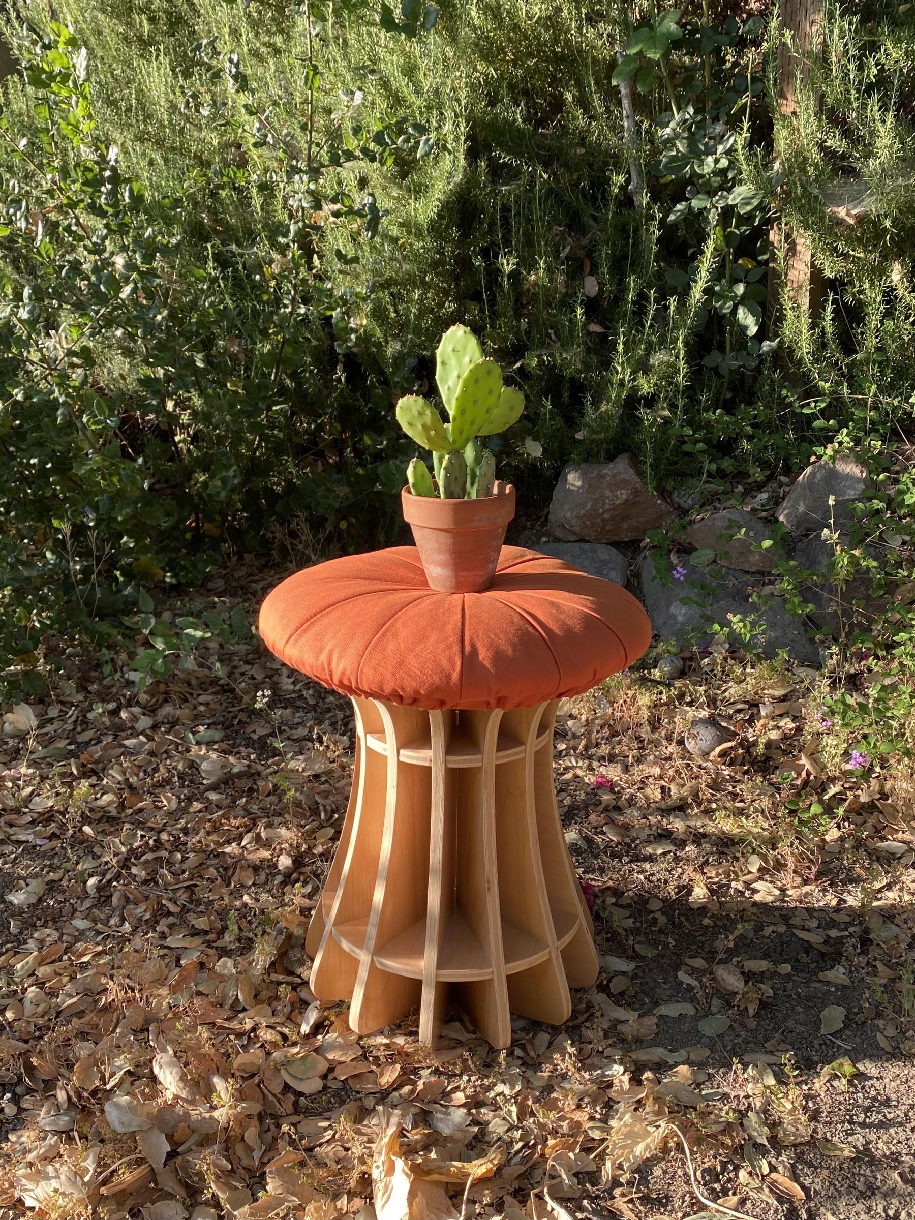 Toadstool: Mushroom-Inspired Rocking Stool : 17 Steps (with Pictures ...