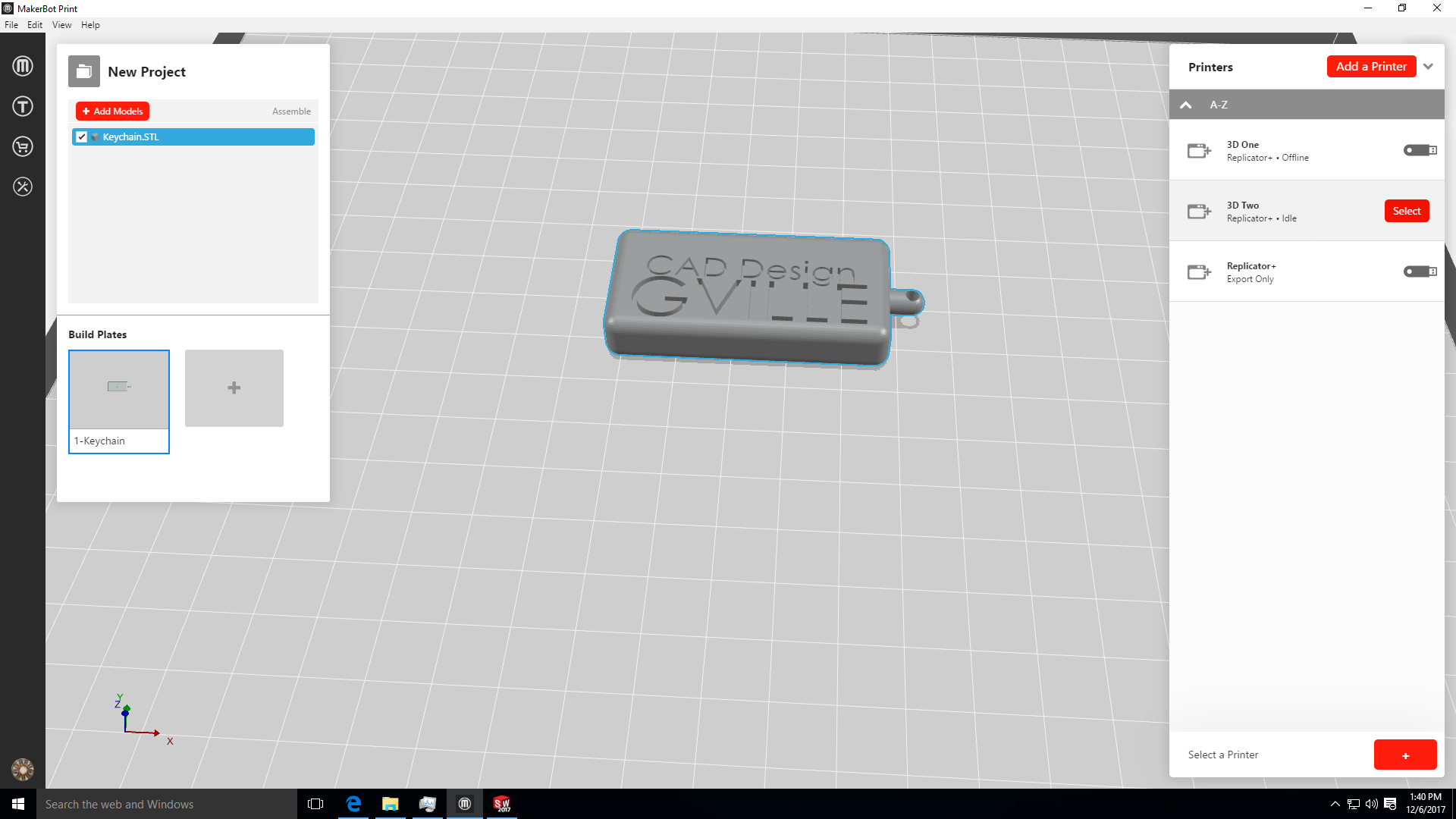 GHS CAD Keychain Tutorial : 6 Steps - Instructables