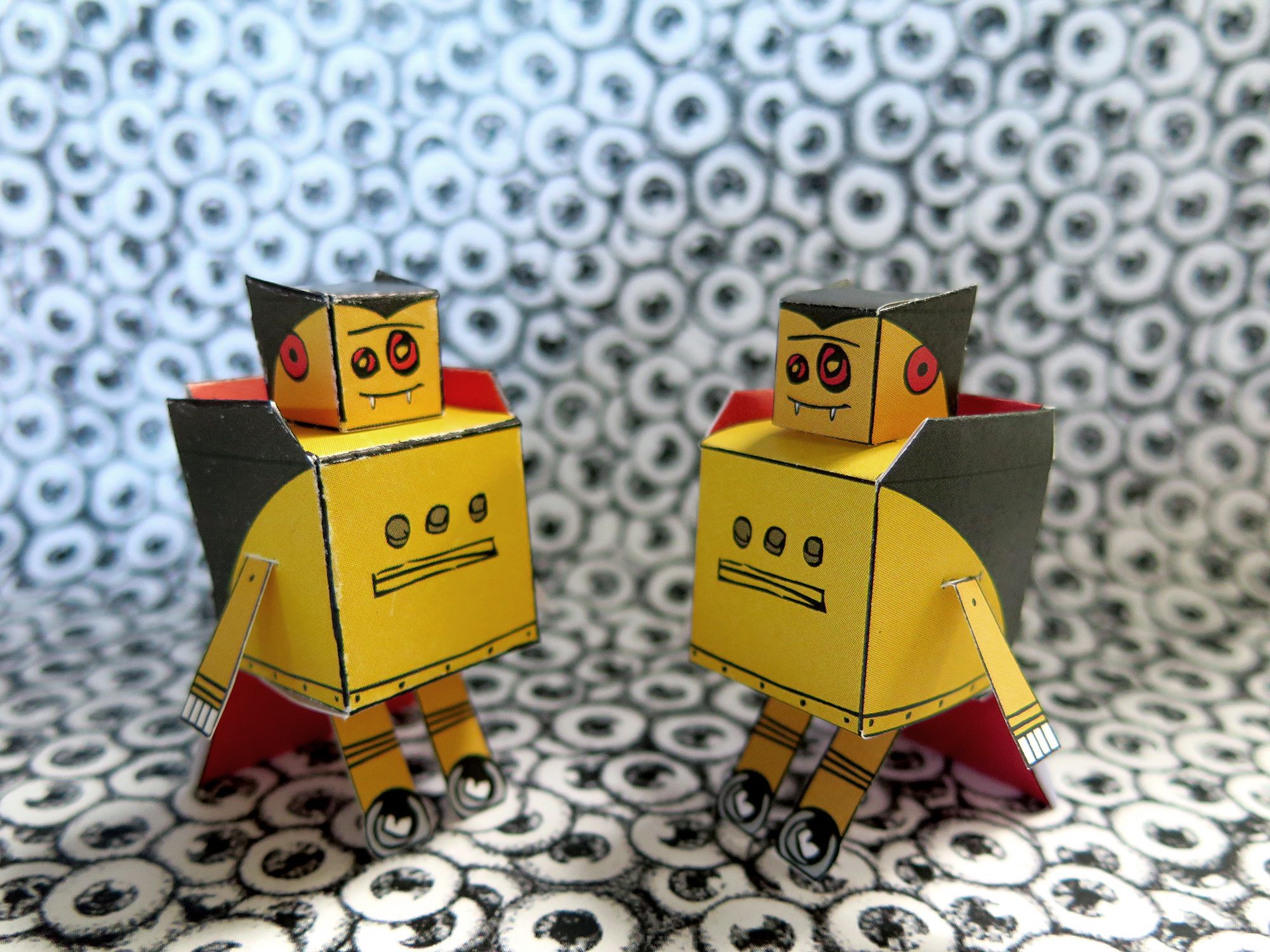 Vampire Robot Papercraft : 13 Steps (with Pictures) - Instructables