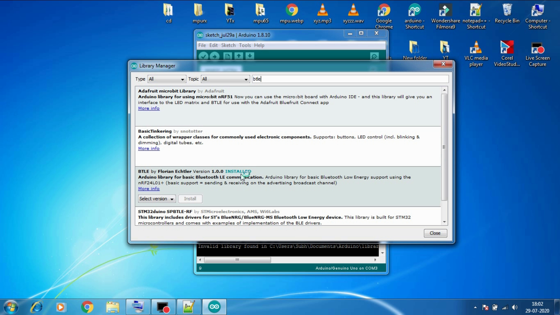 NRF24L01 As Bluetooth Low Energy | Send Data to Mobile Using NRF24L01 ...
