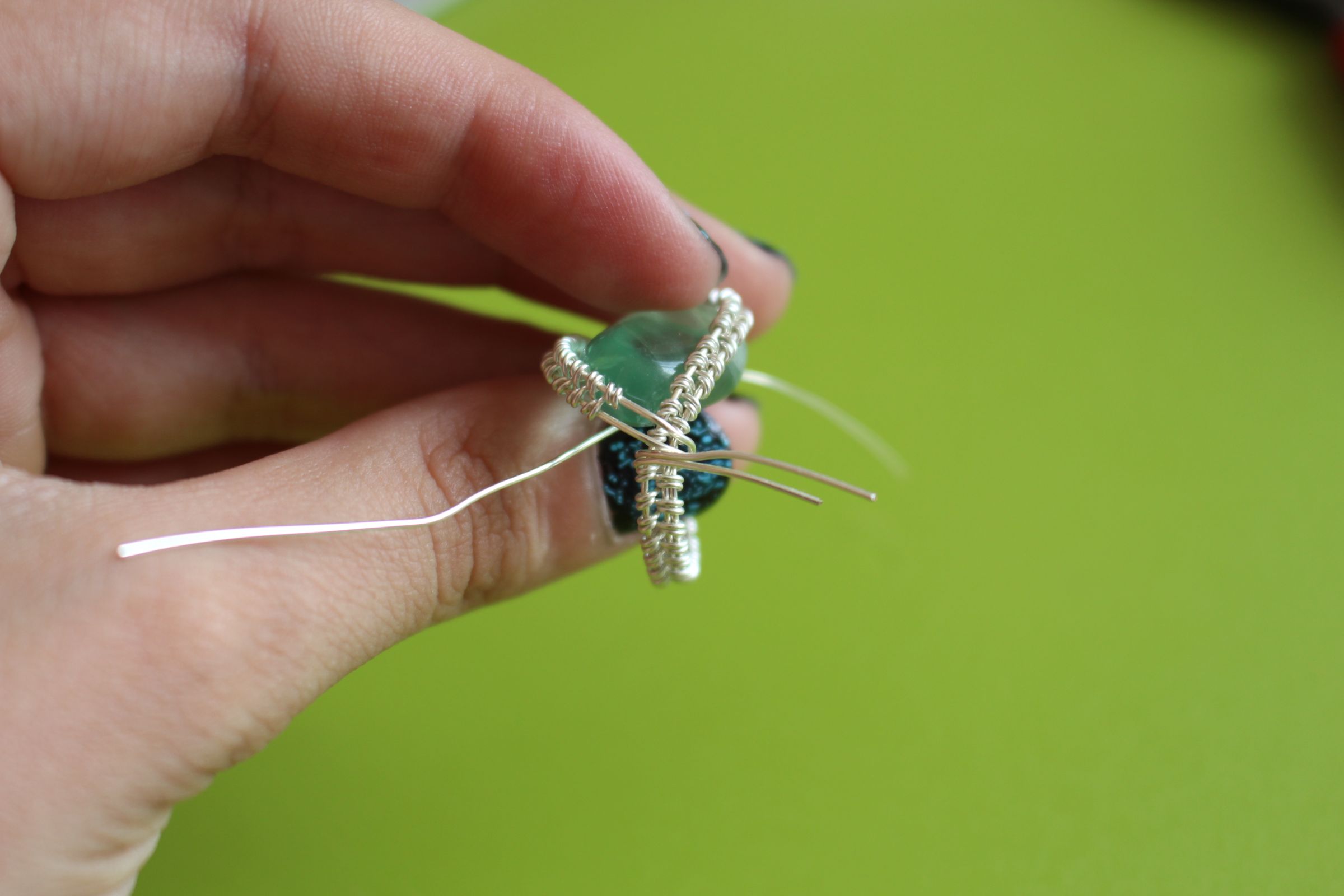 Wire Wrapped Stone Ring : 22 Steps (with Pictures) - Instructables