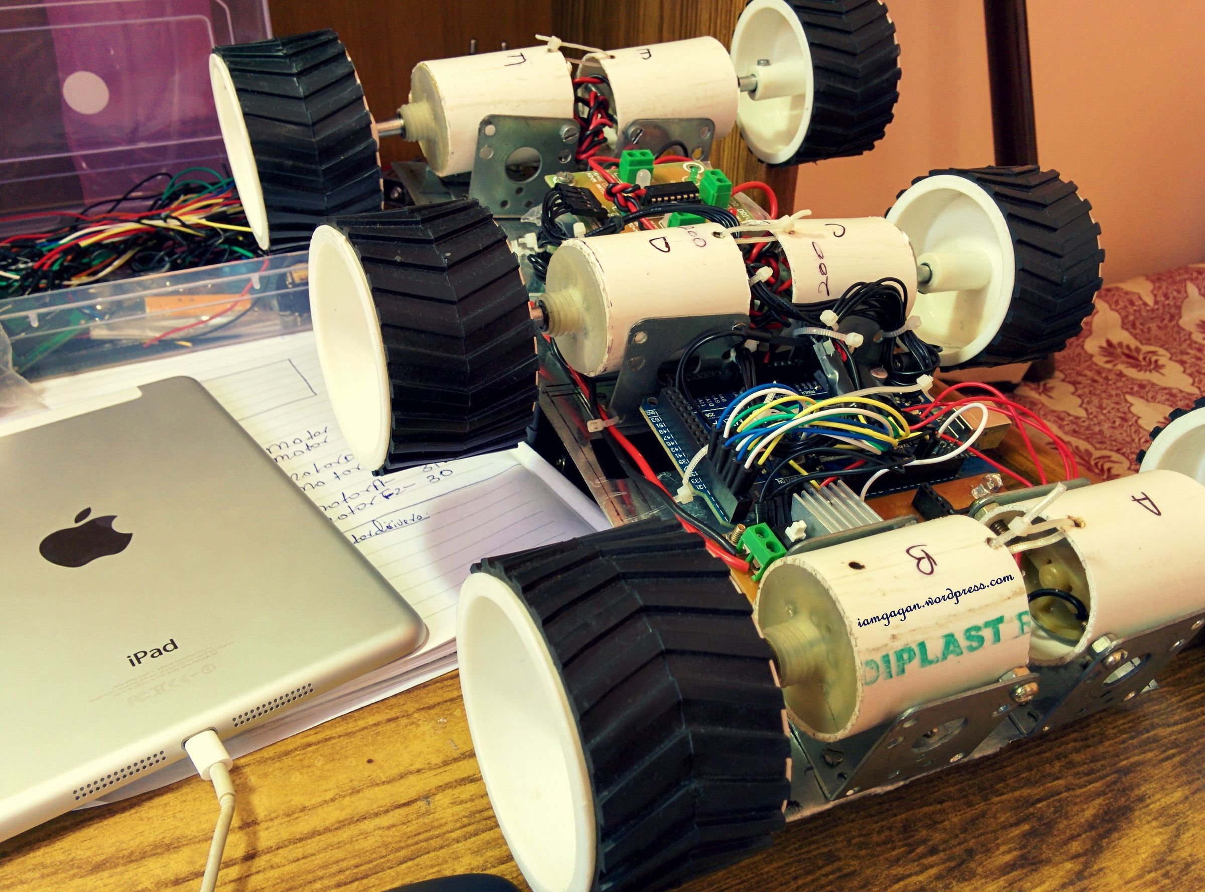 Six Wheeled All Terrain Vehicle (6WD) : 3 Steps (with Pictures ...