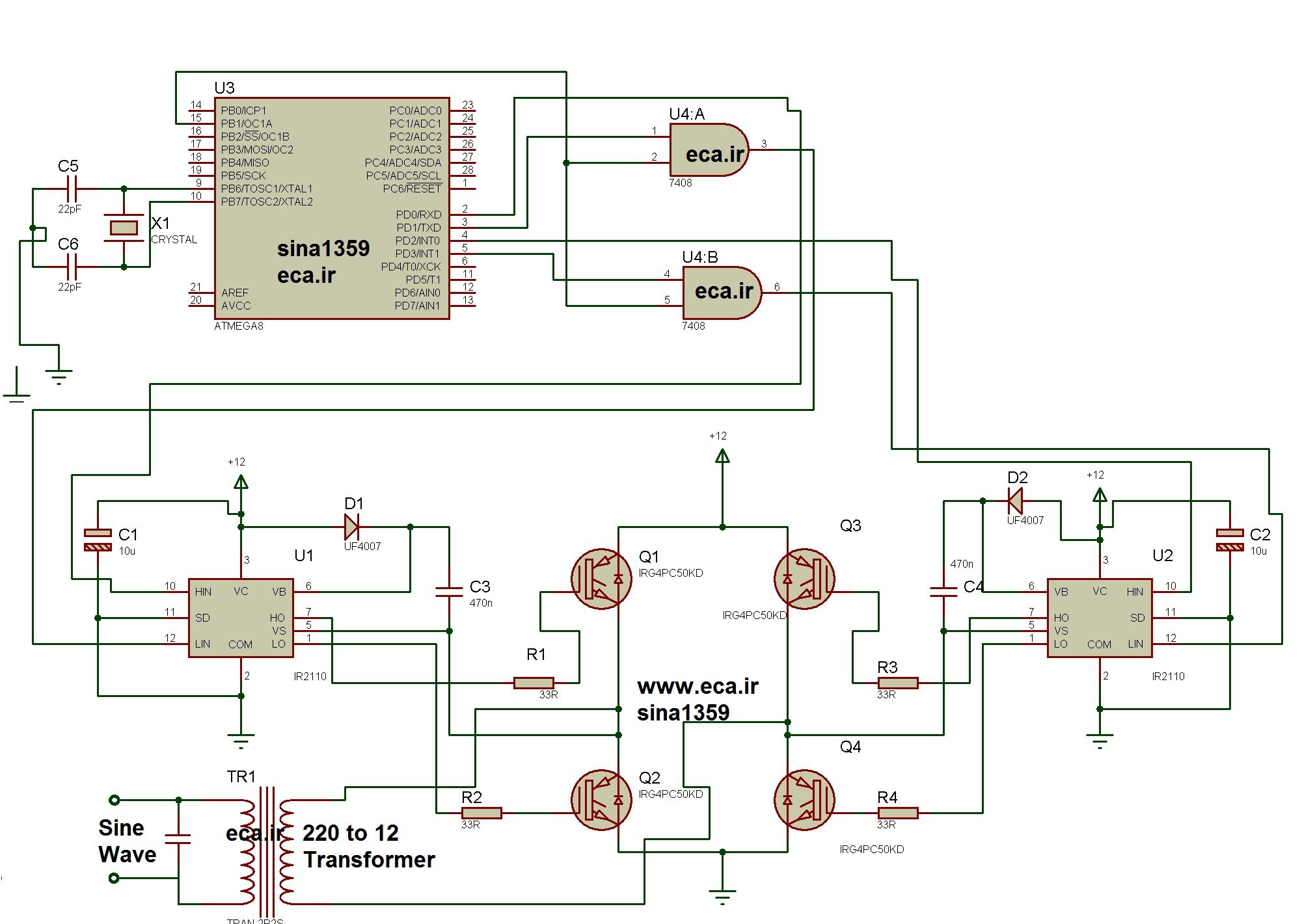 Pure Sine Wave Inverter : 8 Steps - Instructables