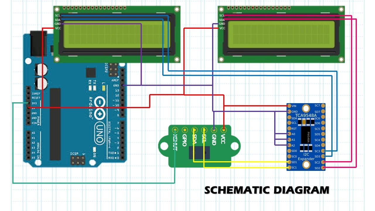 Tutorial: How Arduino Control Multiple Same Address Devices by Using ...