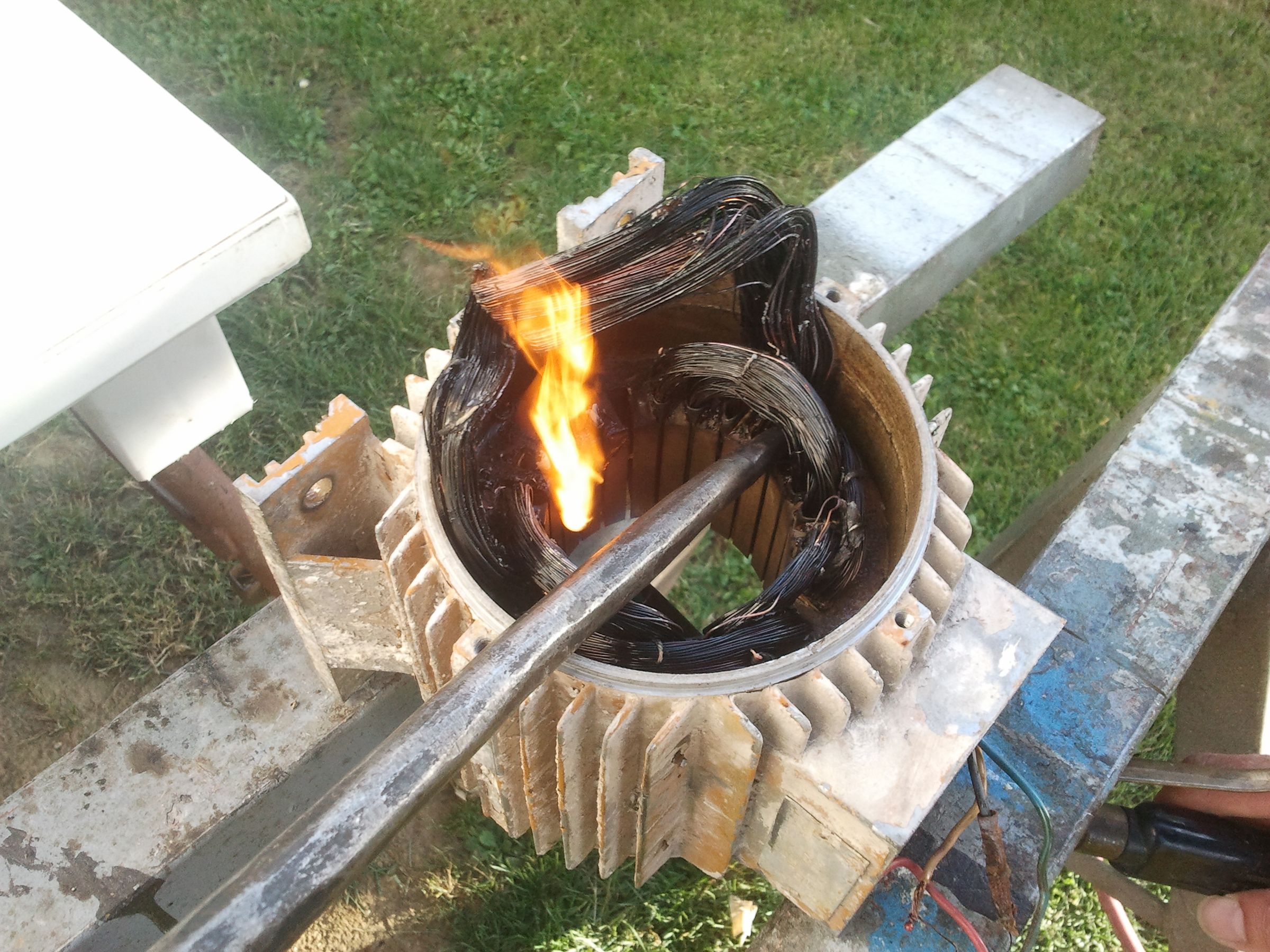 Rewinding and Renovation of the Electric Motor : 45 Steps (with ...