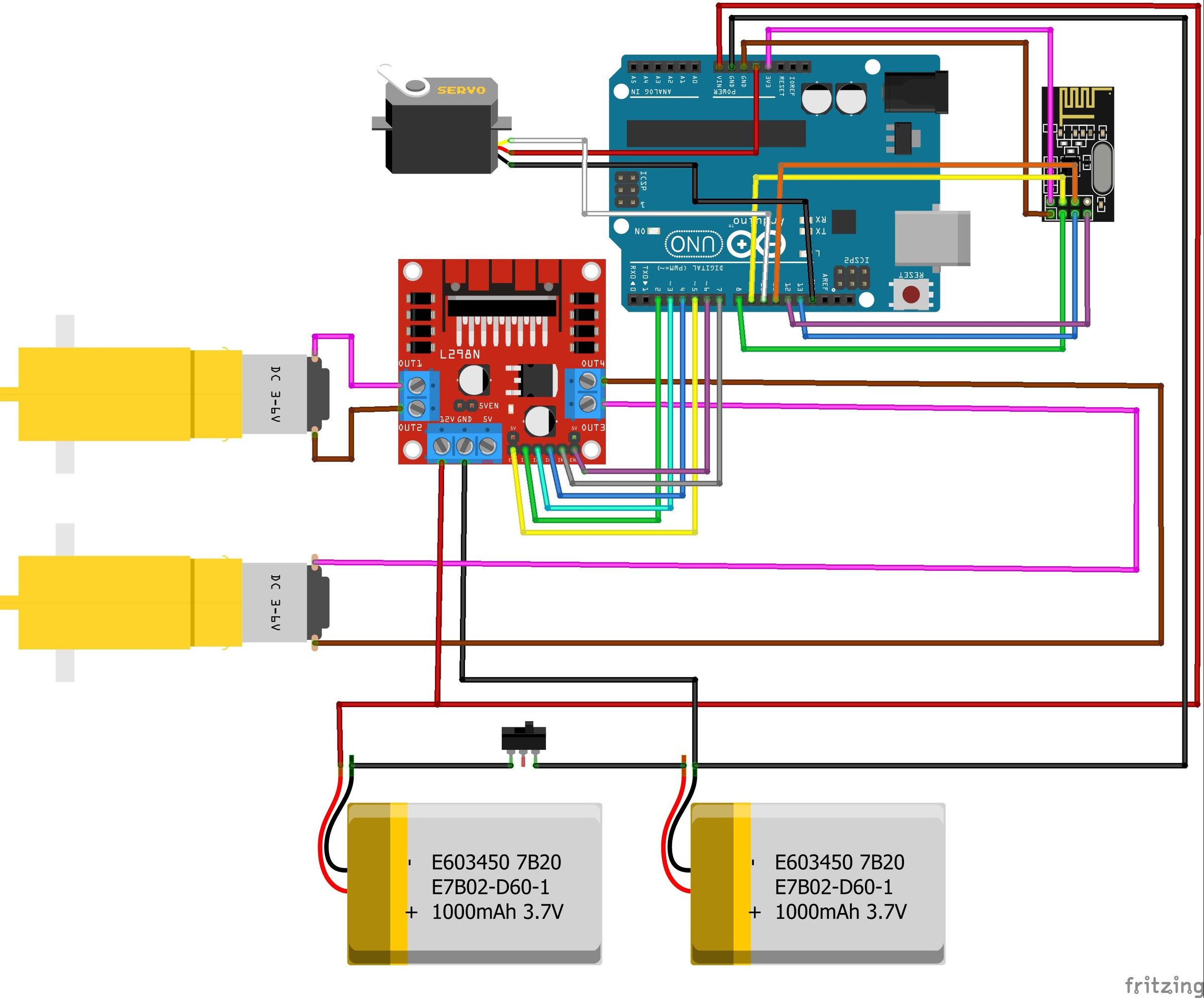 3D Printed Arduino FPV RC Tracked Car With Controller : 6 Steps (with ...