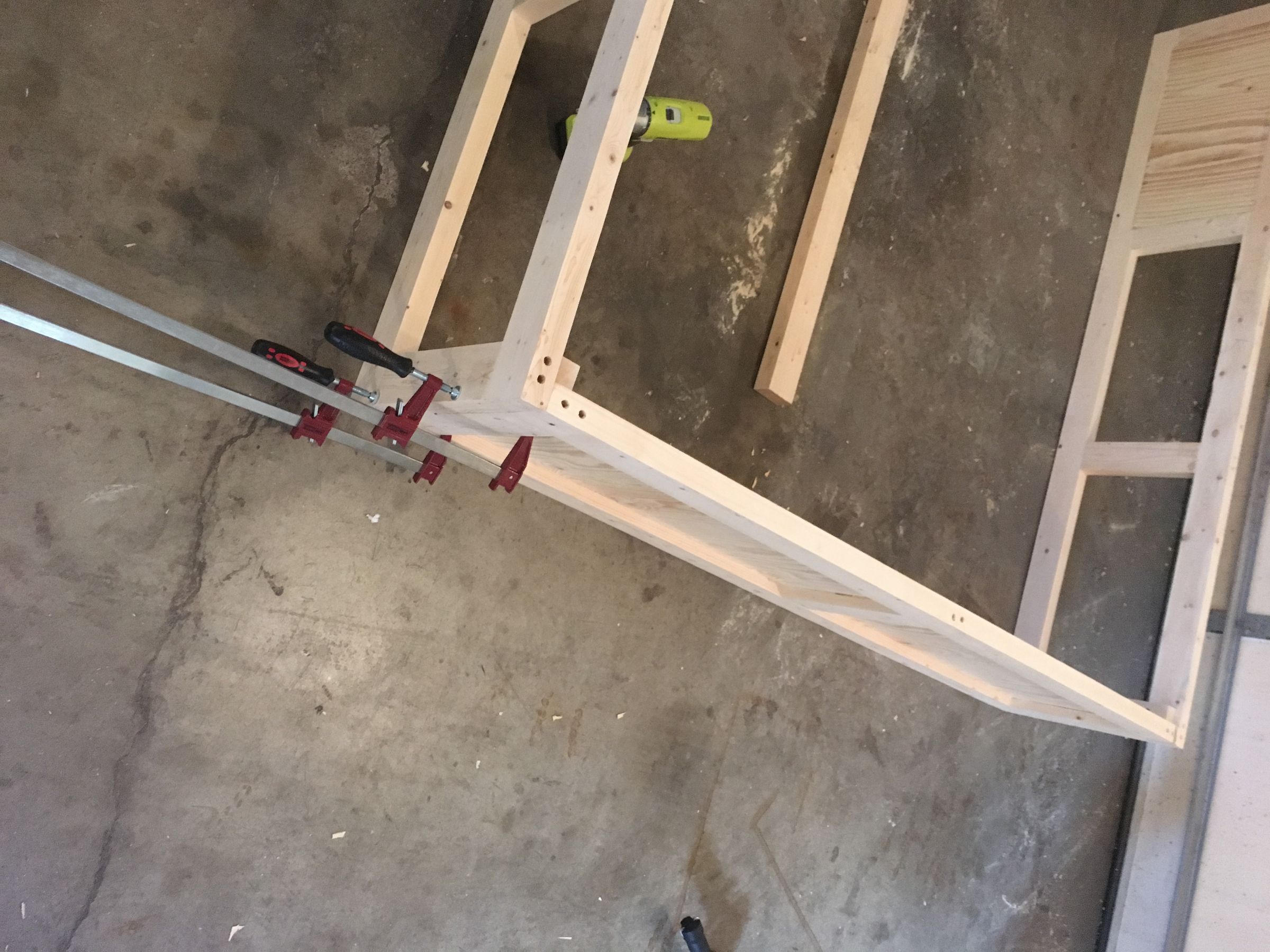 King Platform Bed From 2x4's and Plywood : 19 Steps (with Pictures ...