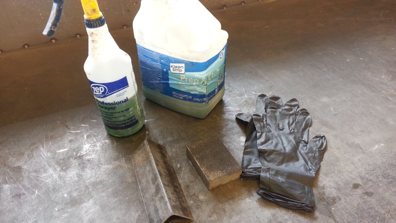 How to Clean New Steel Without Sandblasting : 4 Steps (with Pictures ...